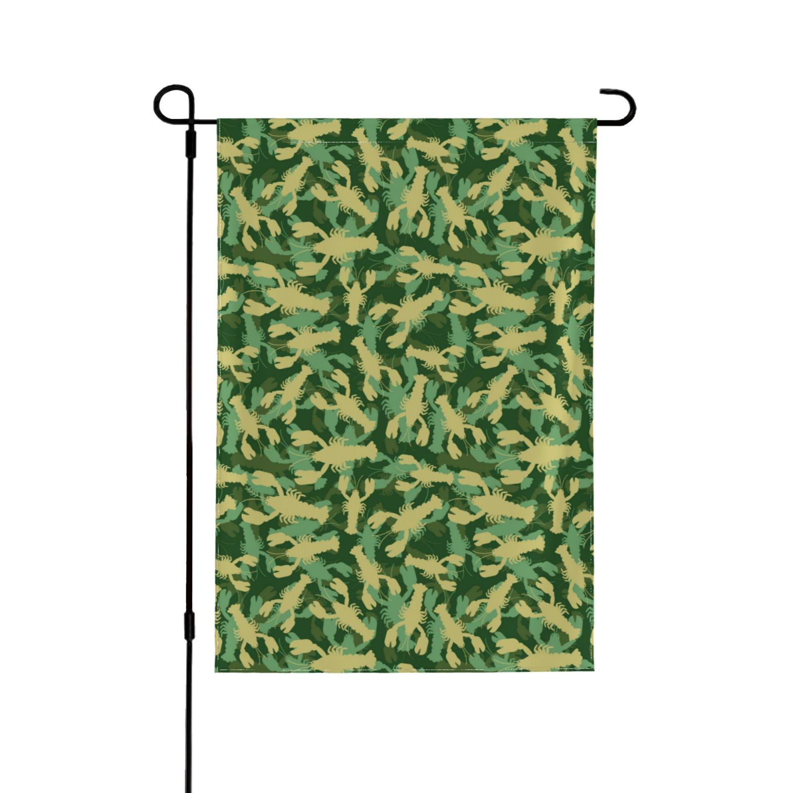 Wukai Crayfish Army Garden Flags Double Sided Welcome Garden Yard House ...