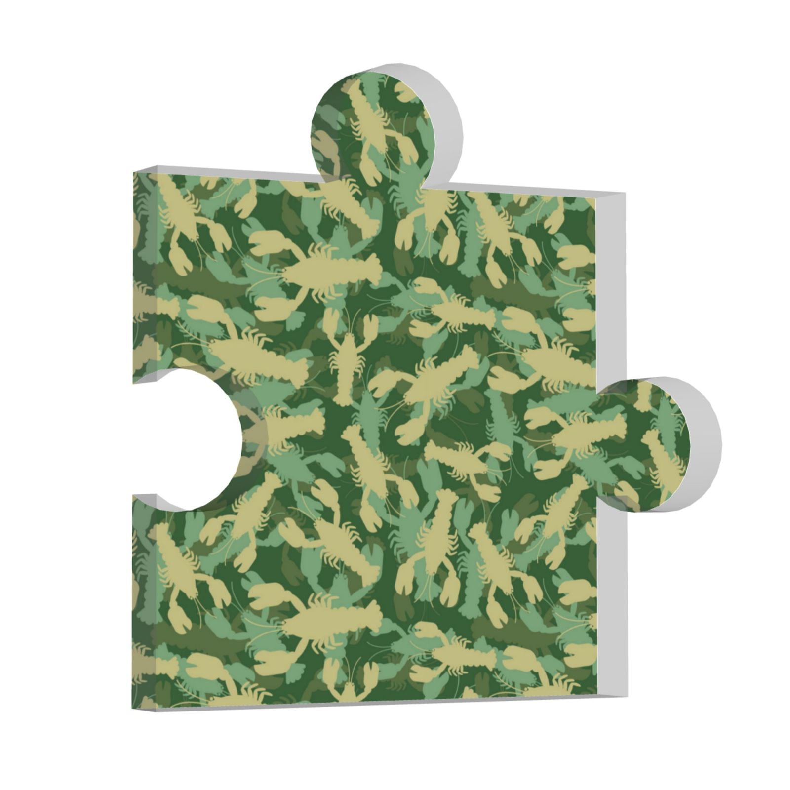 Wukai Crayfish Army Print Elegant Acrylic Gift Decorations Perfect for ...