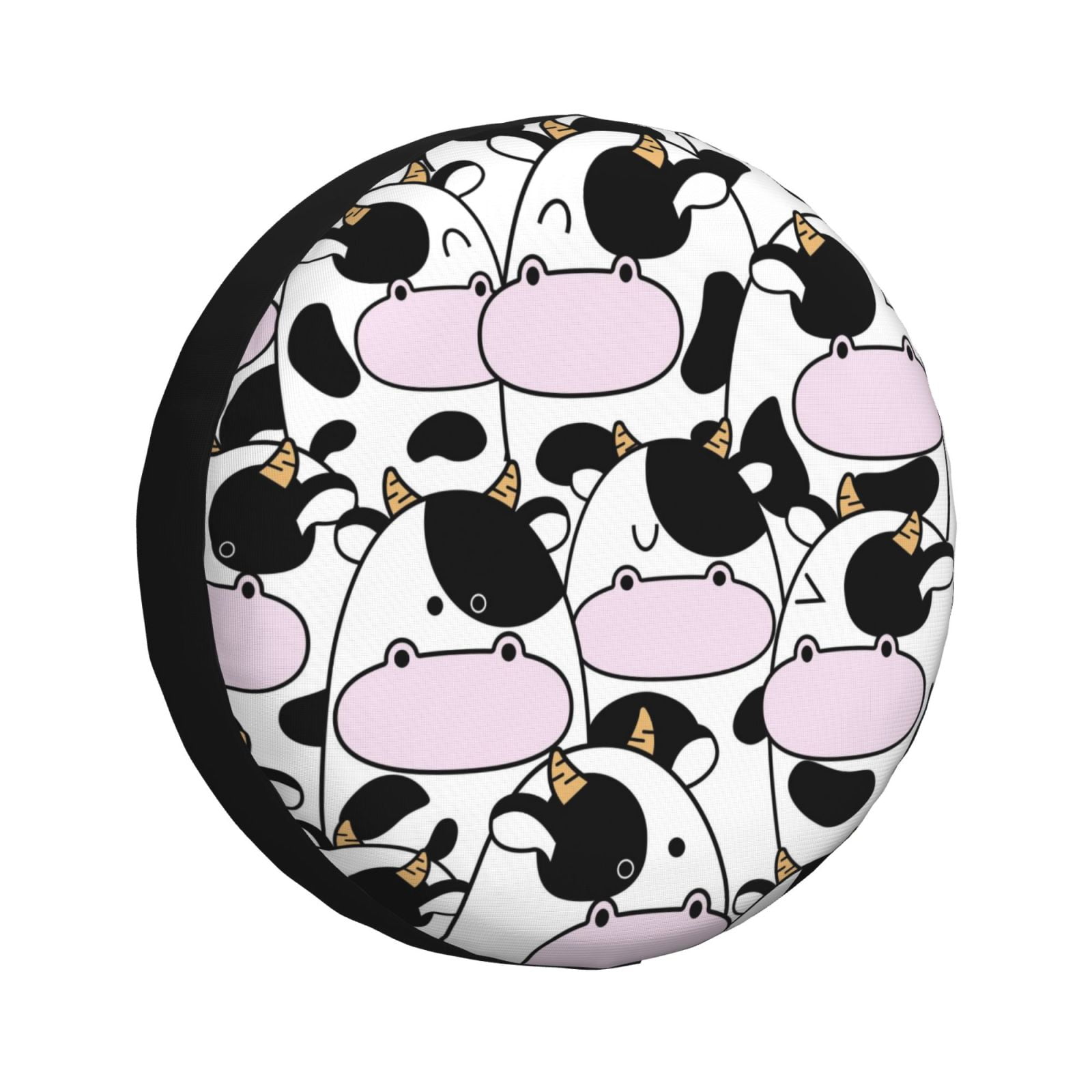 Wukai Cute Animal with Cow Print Spare Tire Cover for RV Trailer ...