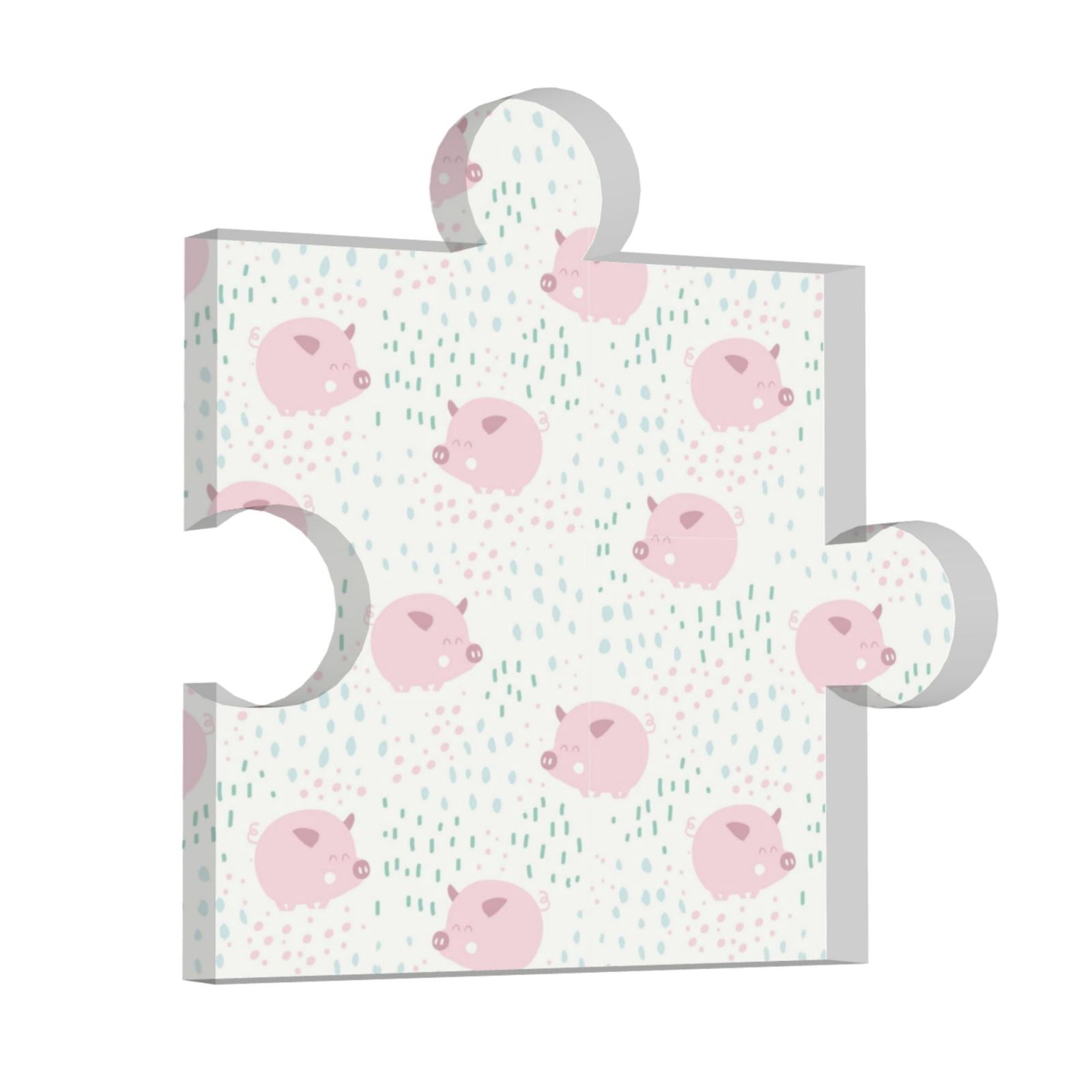 Wukai Cute Pigs Print Elegant Acrylic Gift Decorations Perfect for ...