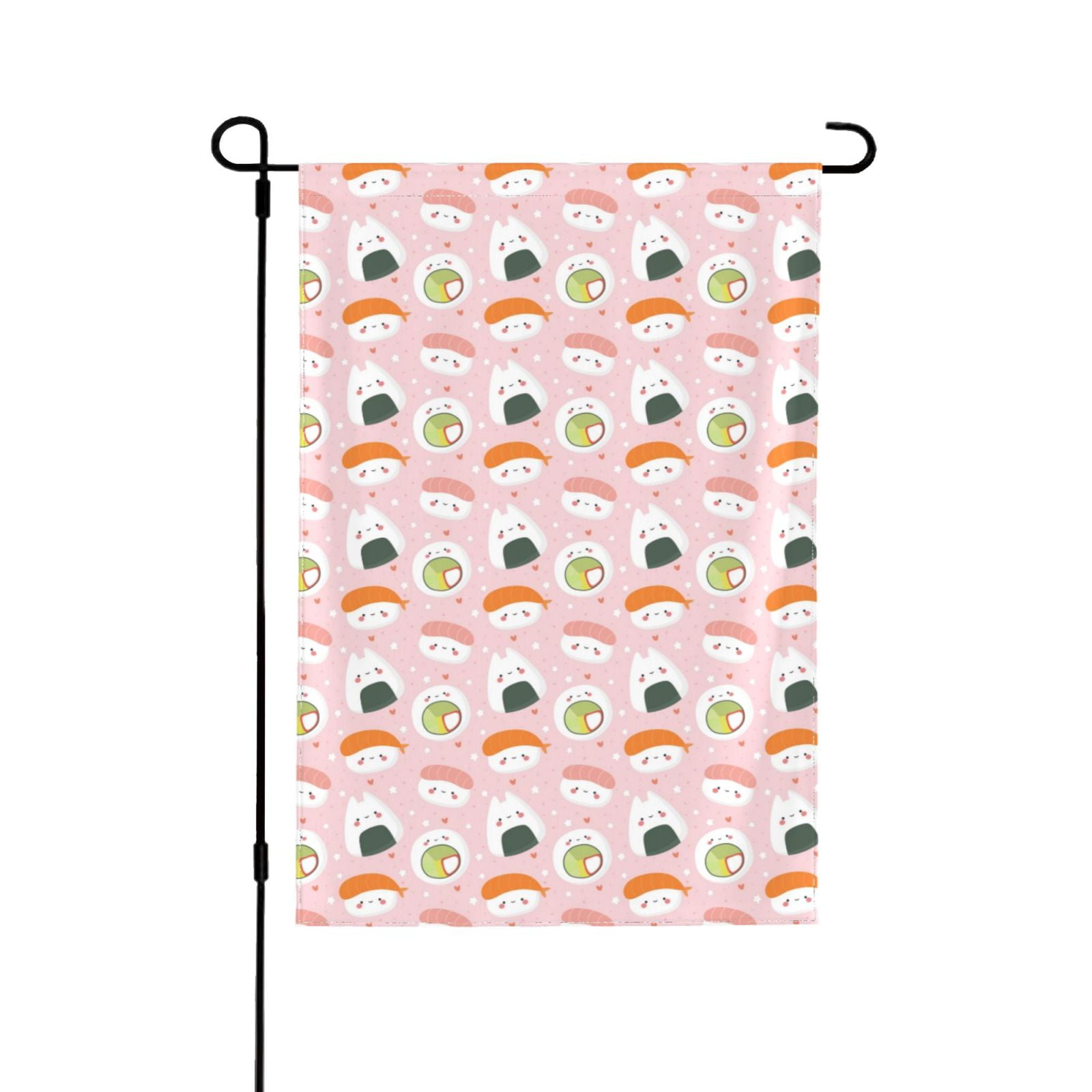 Wukai Cute Sushi (2) Garden Flags Double Sided Welcome Garden Yard ...