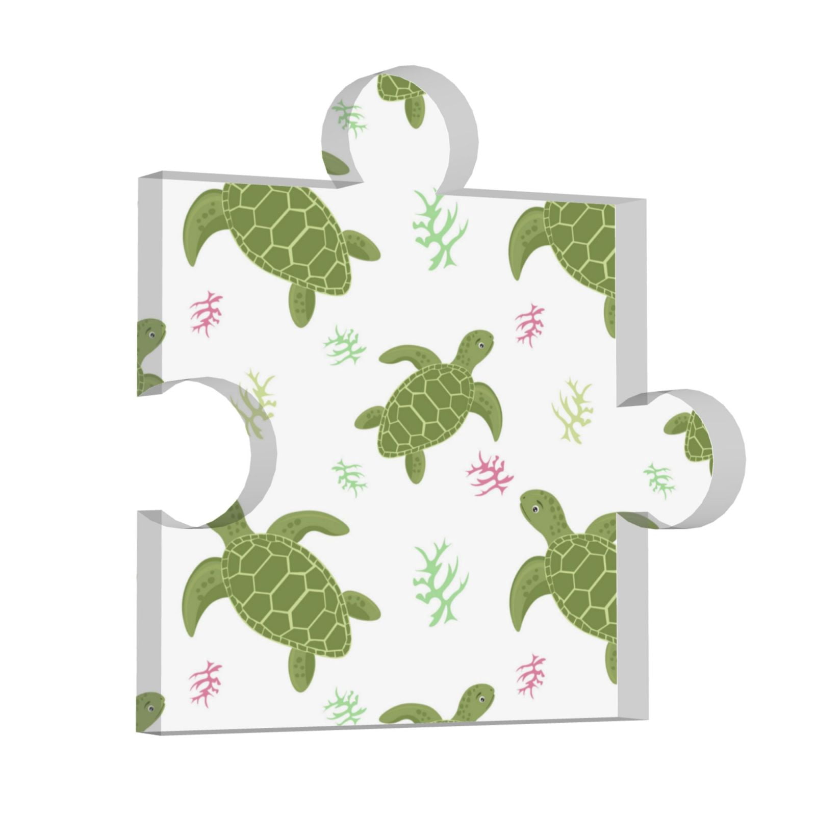 Wukai Cute Turtle Print Elegant Acrylic Gift Decorations Perfect for ...