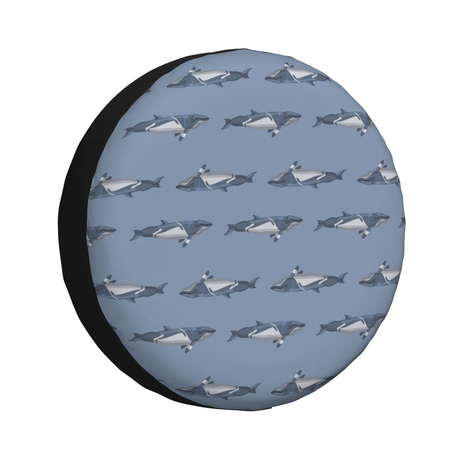 Wukai Cute Whale Print Spare Tire Cover for RV Trailer,Waterproof PVC ...