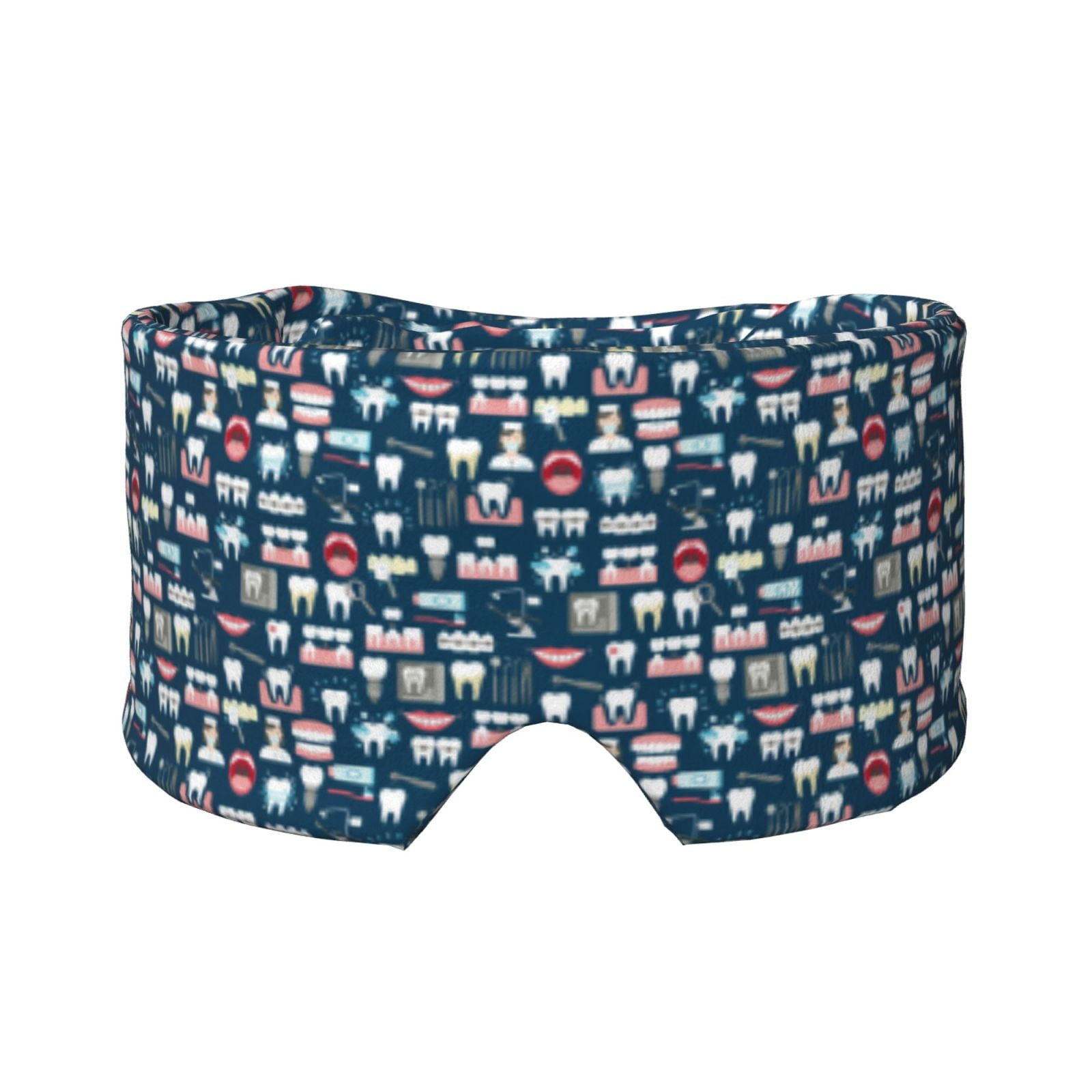 Wukai Dental Seamless Print Sleep Mask - Eye Mask for Sleeping, Ultra ...