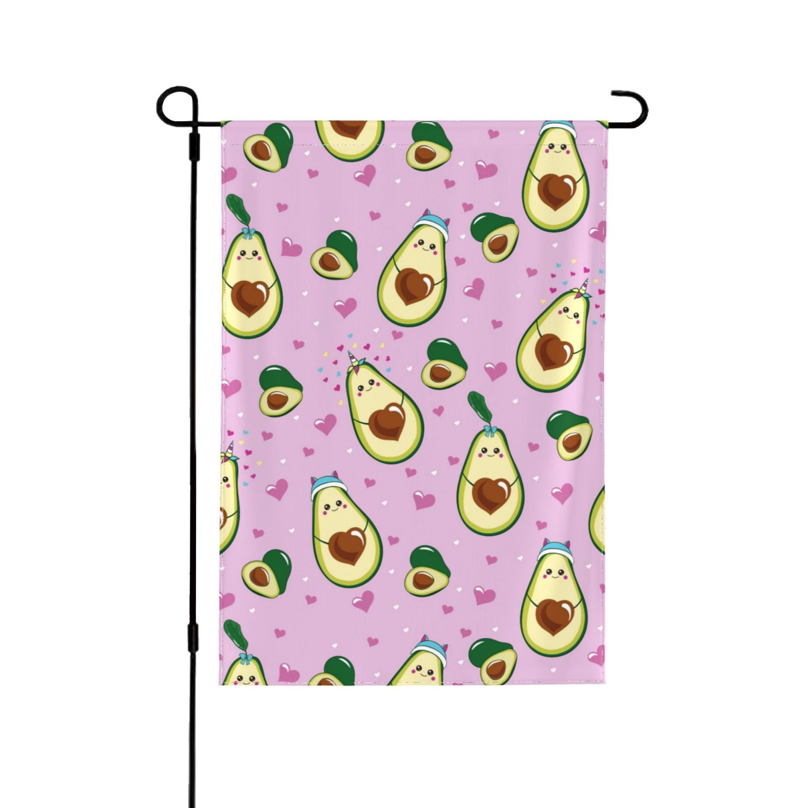 Wukai Different Avocados Garden Flags Double Sided Welcome Garden Yard ...