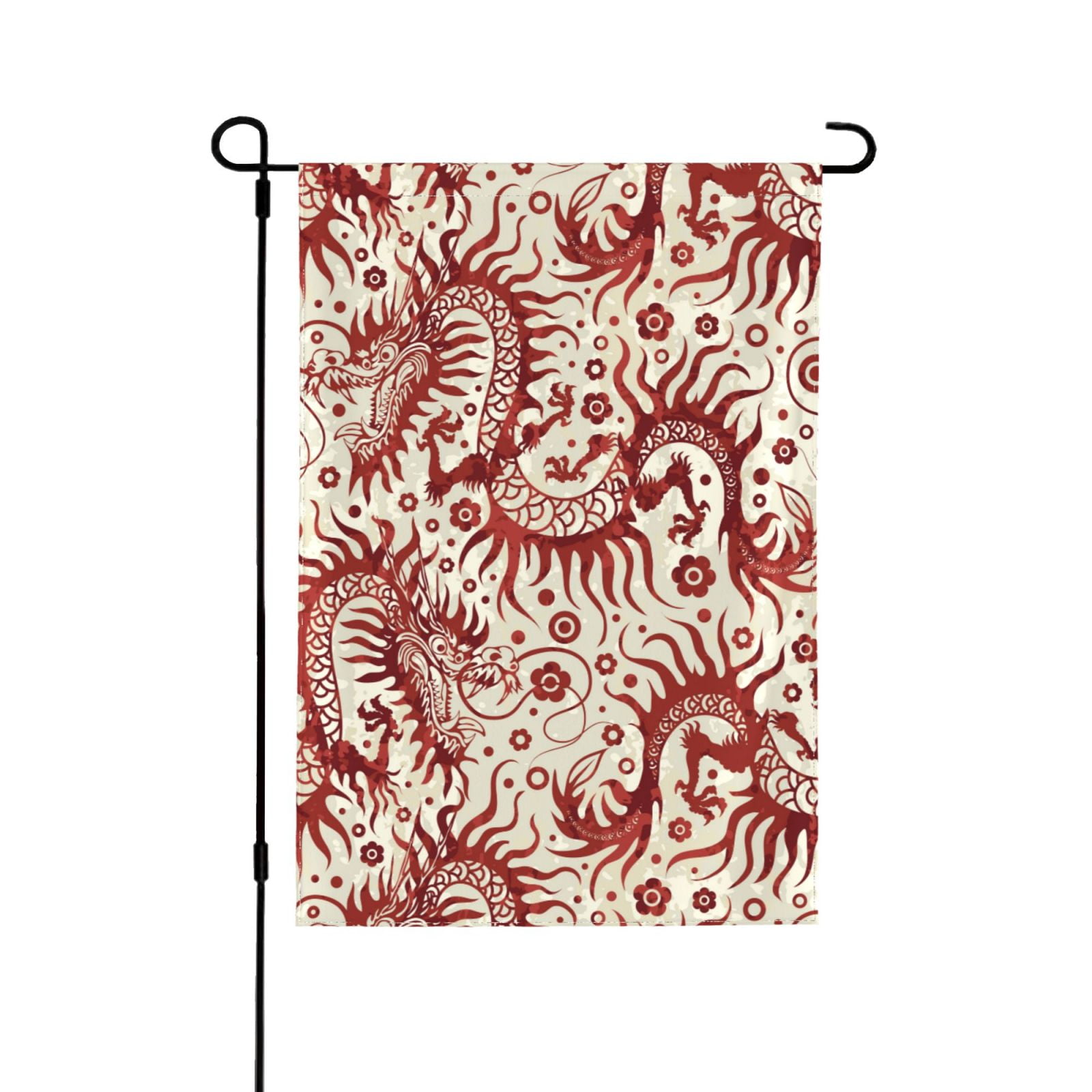 Wukai Dragons1 Garden Flags Double Sided Welcome Garden Yard House ...
