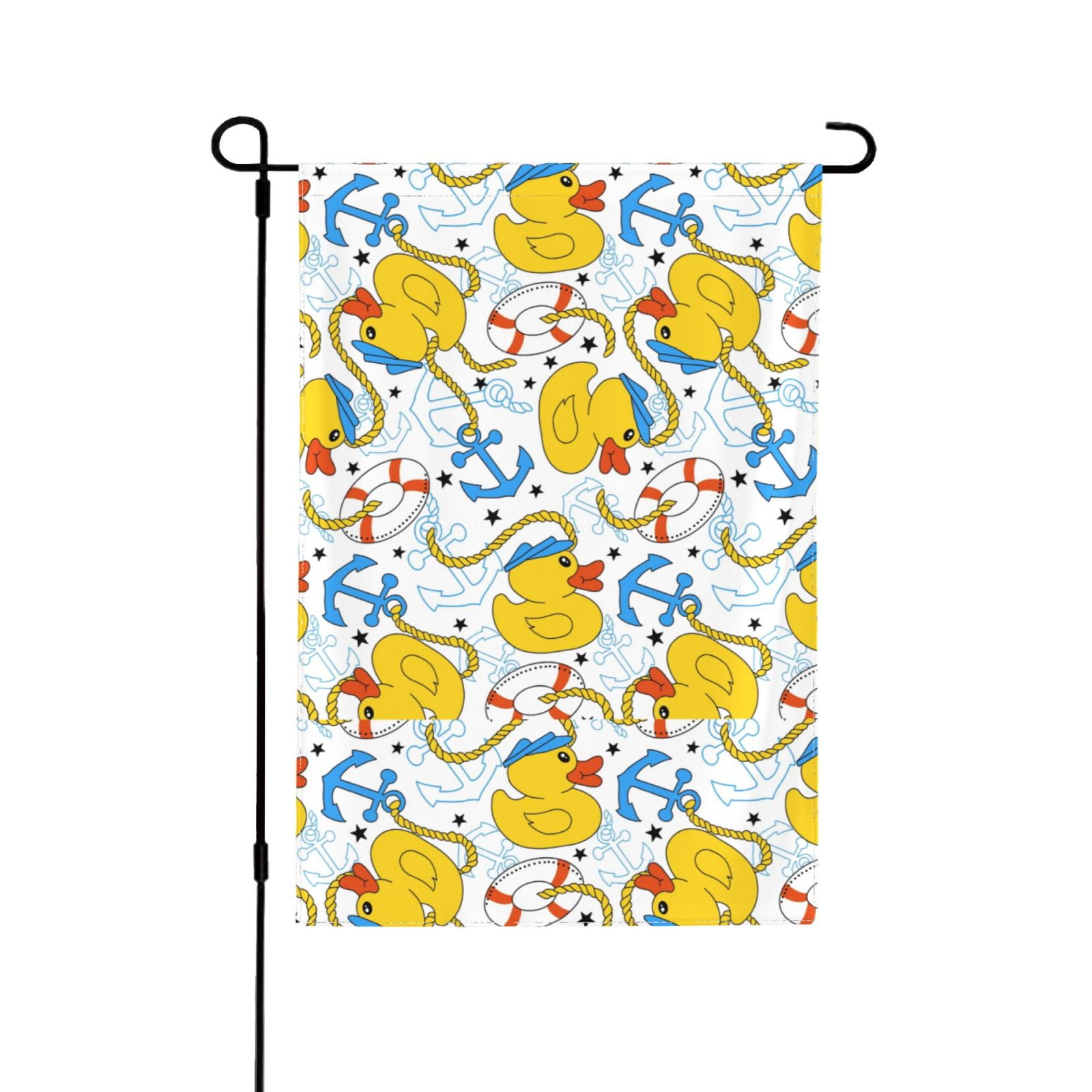 Wukai Ducks and Anchors Garden Flags Double Sided Welcome Garden Yard ...