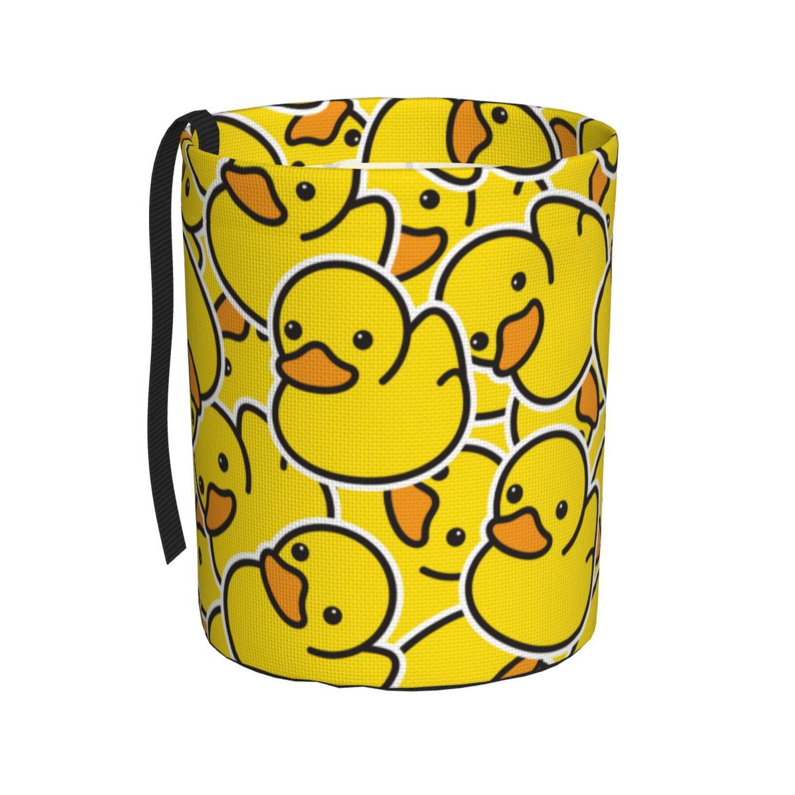 Wukai Ducky Cartoon Animal Yellow Print Car Trash Can - Easy to Clean ...