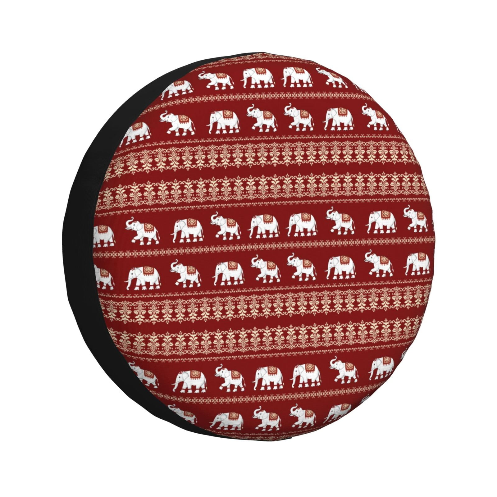 Wukai Elephant Print Spare Tire Cover for RV Trailer,Waterproof PVC ...