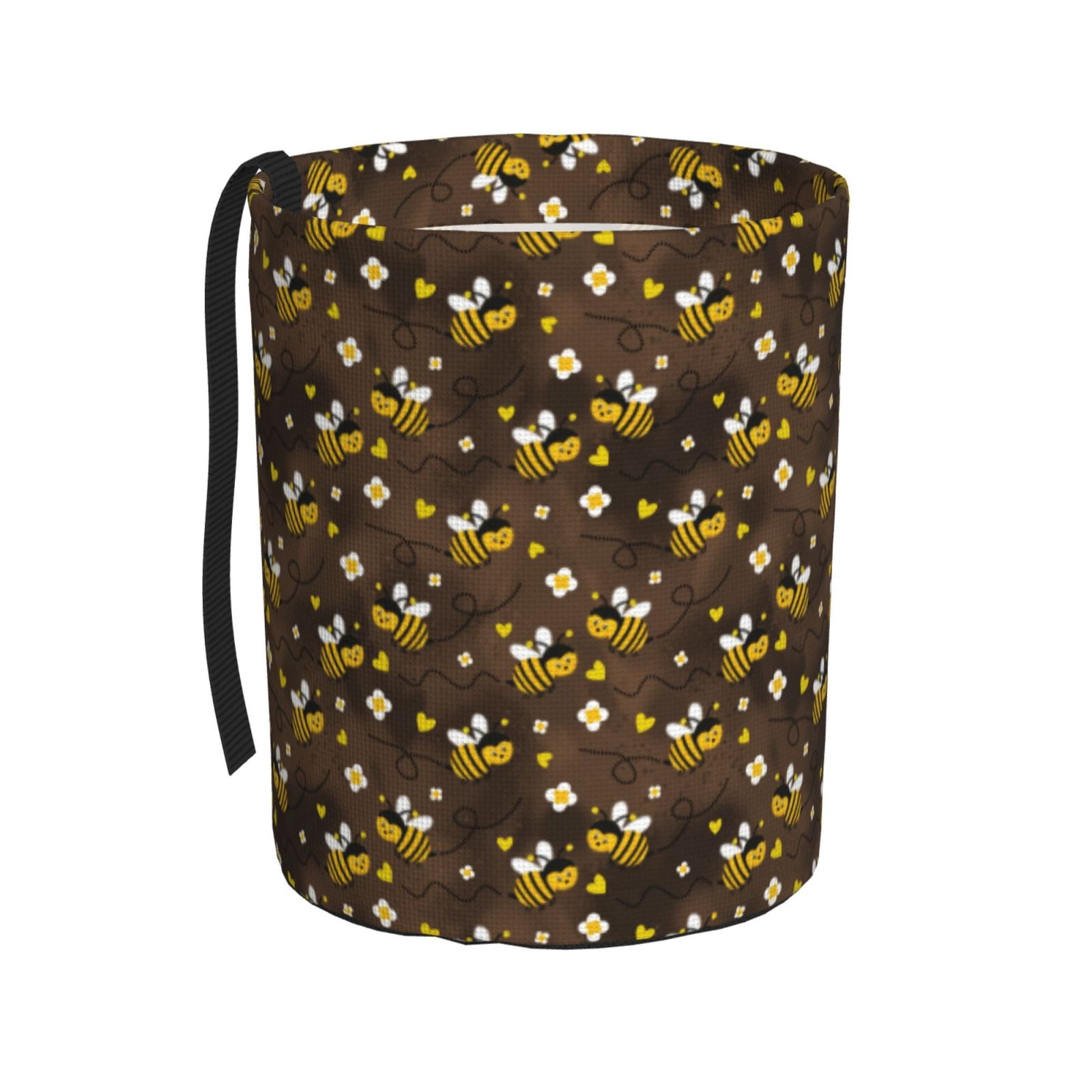 Wukai Flying Furry Honey Bees Print Car Trash Can - Easy to Clean ...