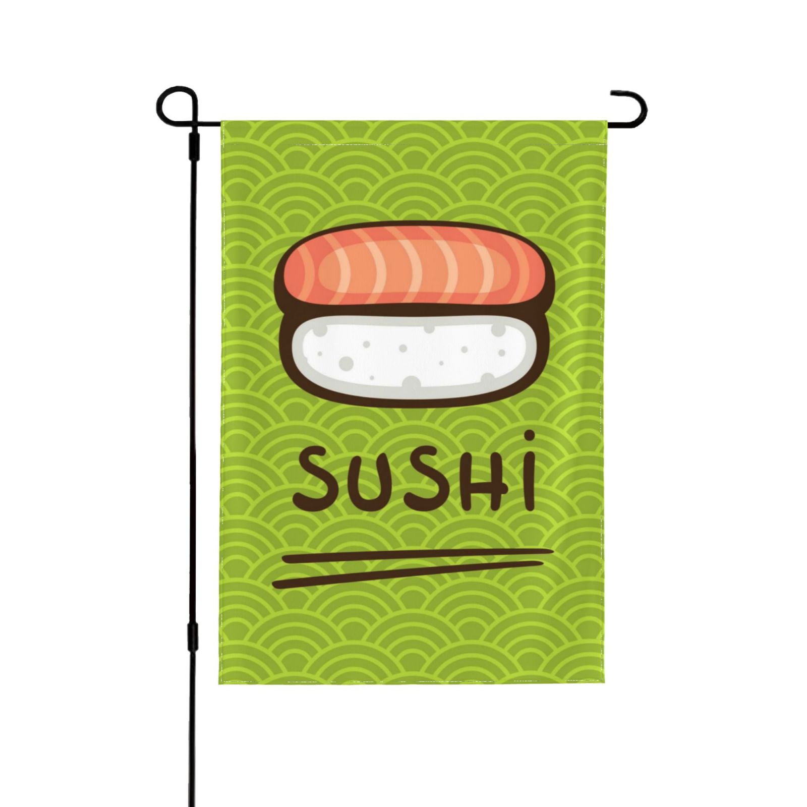 Wukai Fresh Sushi Garden Flags Double Sided Welcome Garden Yard House ...