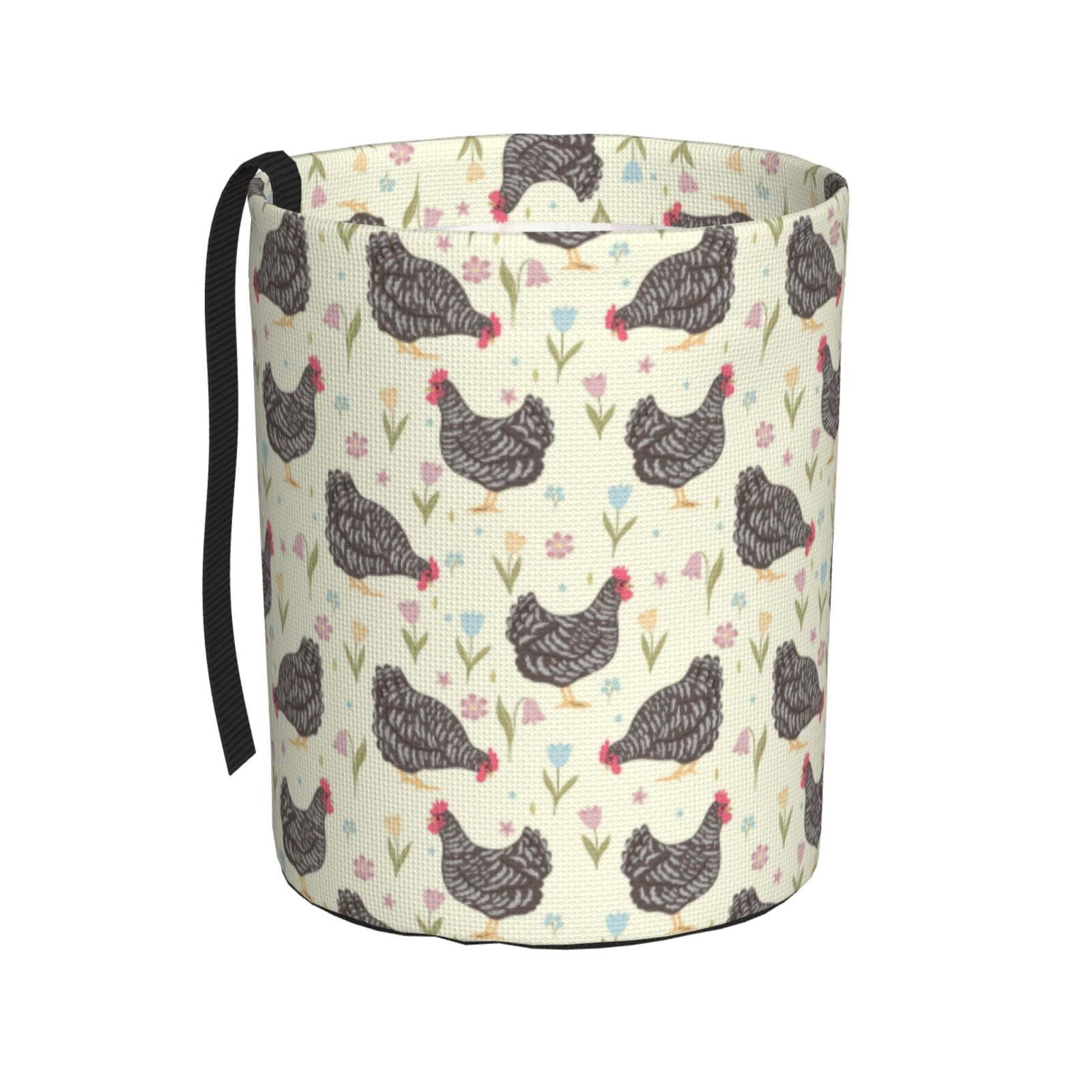 Wukai Funny Chicken Print Car Trash Can - Easy to Clean Hanging Garbage ...
