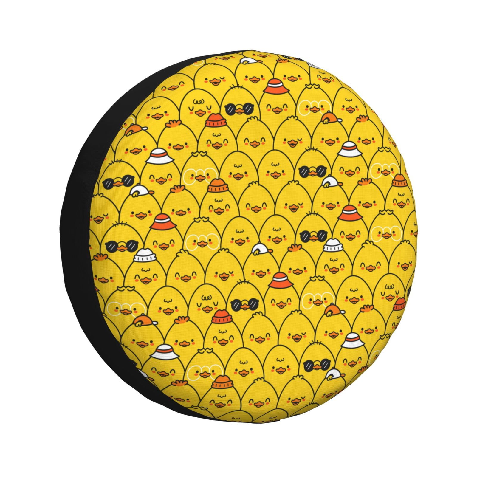 Wukai Funny Ducks Print Spare Tire Cover for RV Trailer,Waterproof PVC ...