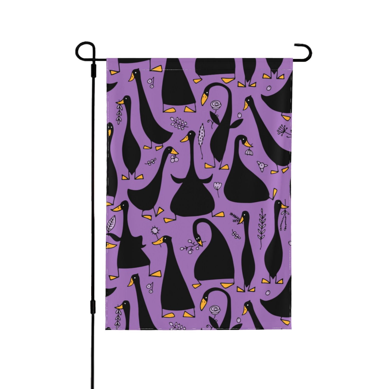 Wukai Funny Goose Garden Flags Double Sided Welcome Garden Yard House ...