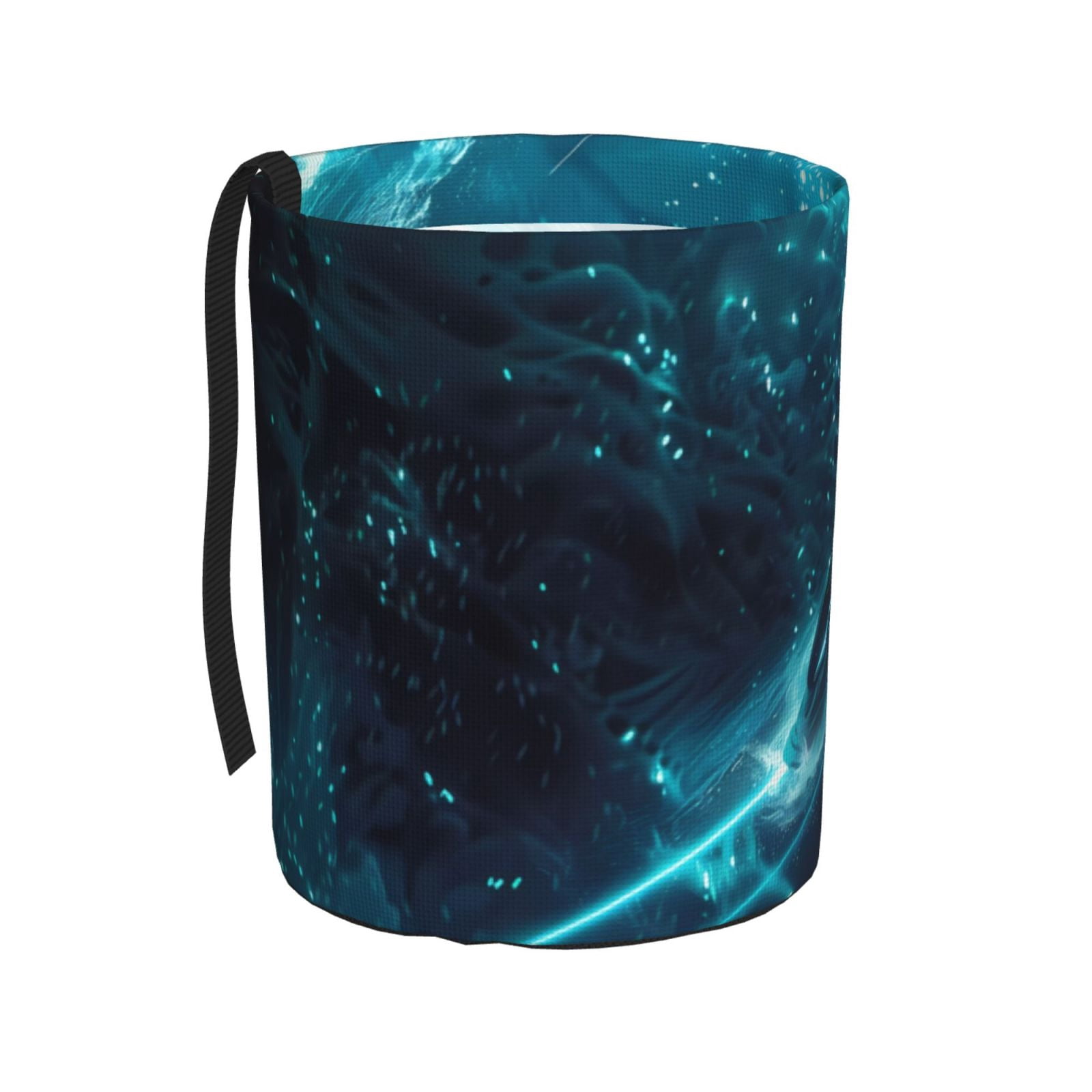 Wukai Futuristic Jet Ski Adventure Print Car Trash Can - Easy to Clean ...