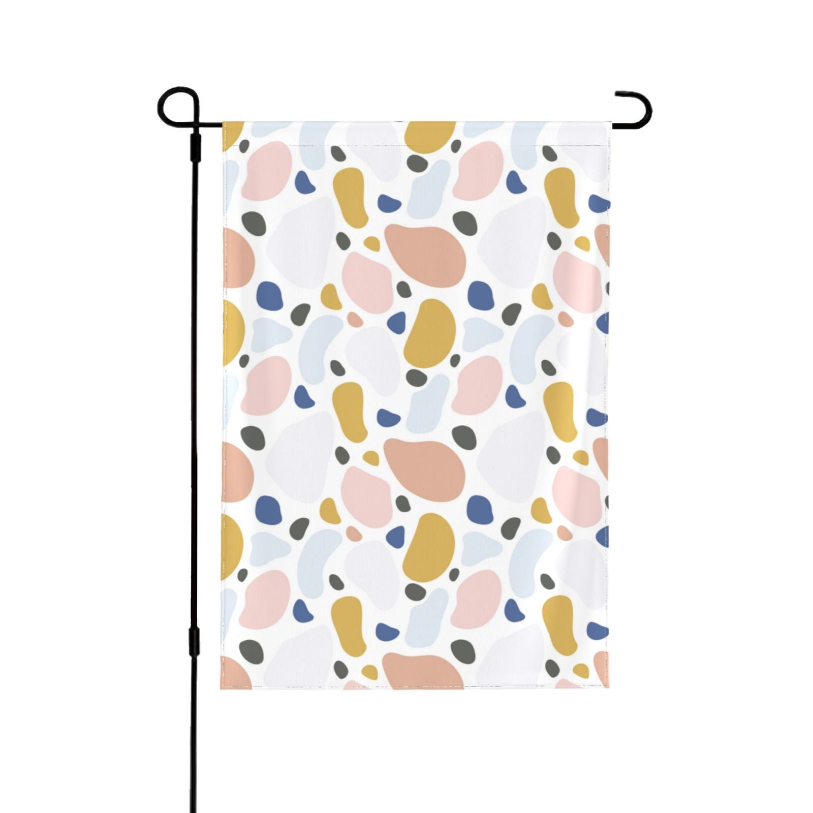 Wukai Geometric Spots Garden Flags Double Sided Welcome Garden Yard ...