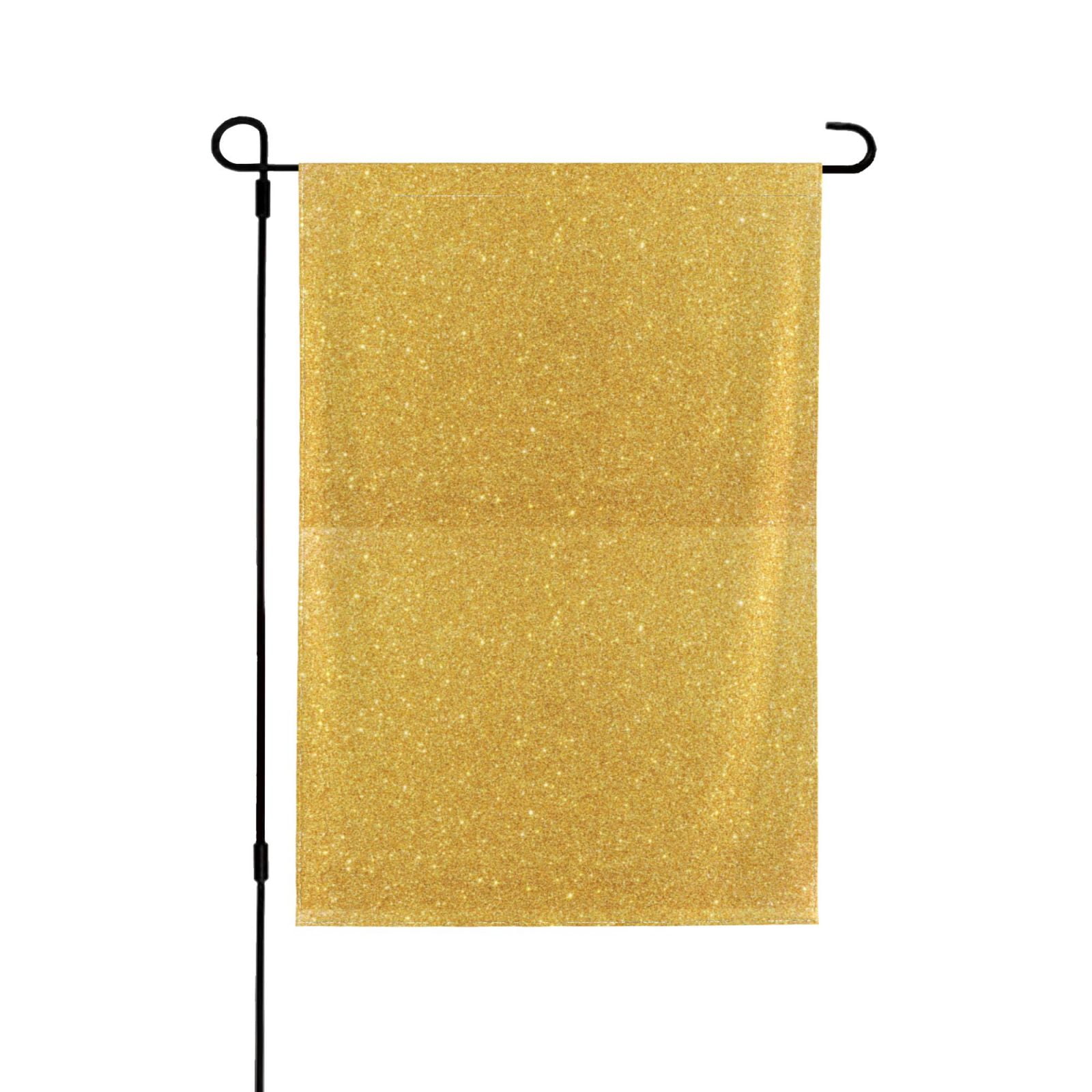 Wukai Gold Shiny Garden Flags Double Sided Welcome Garden Yard House ...