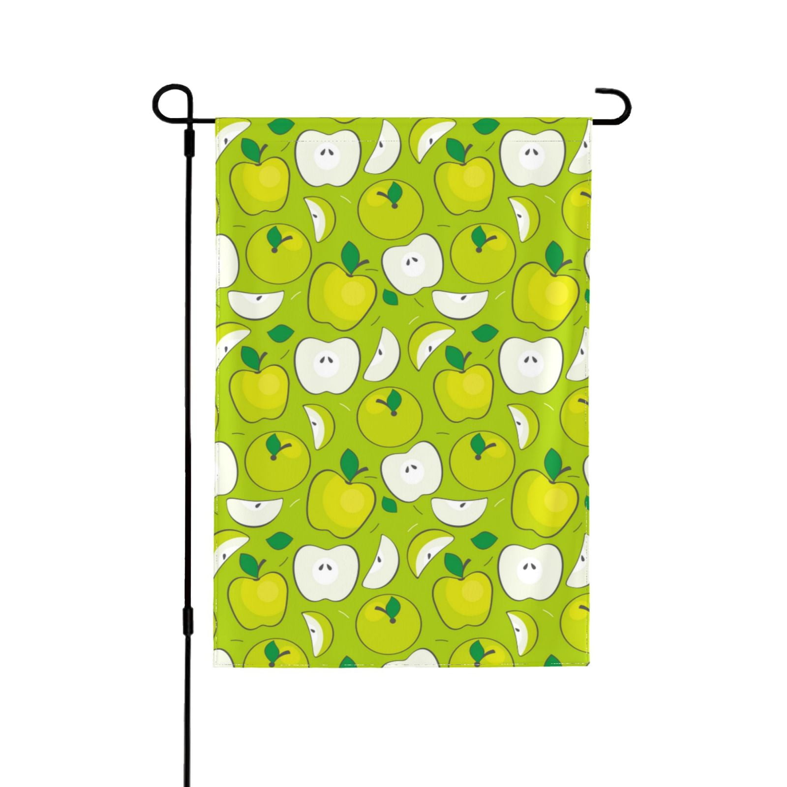 Wukai Green Apple Garden Flags Double Sided Welcome Garden Yard House ...