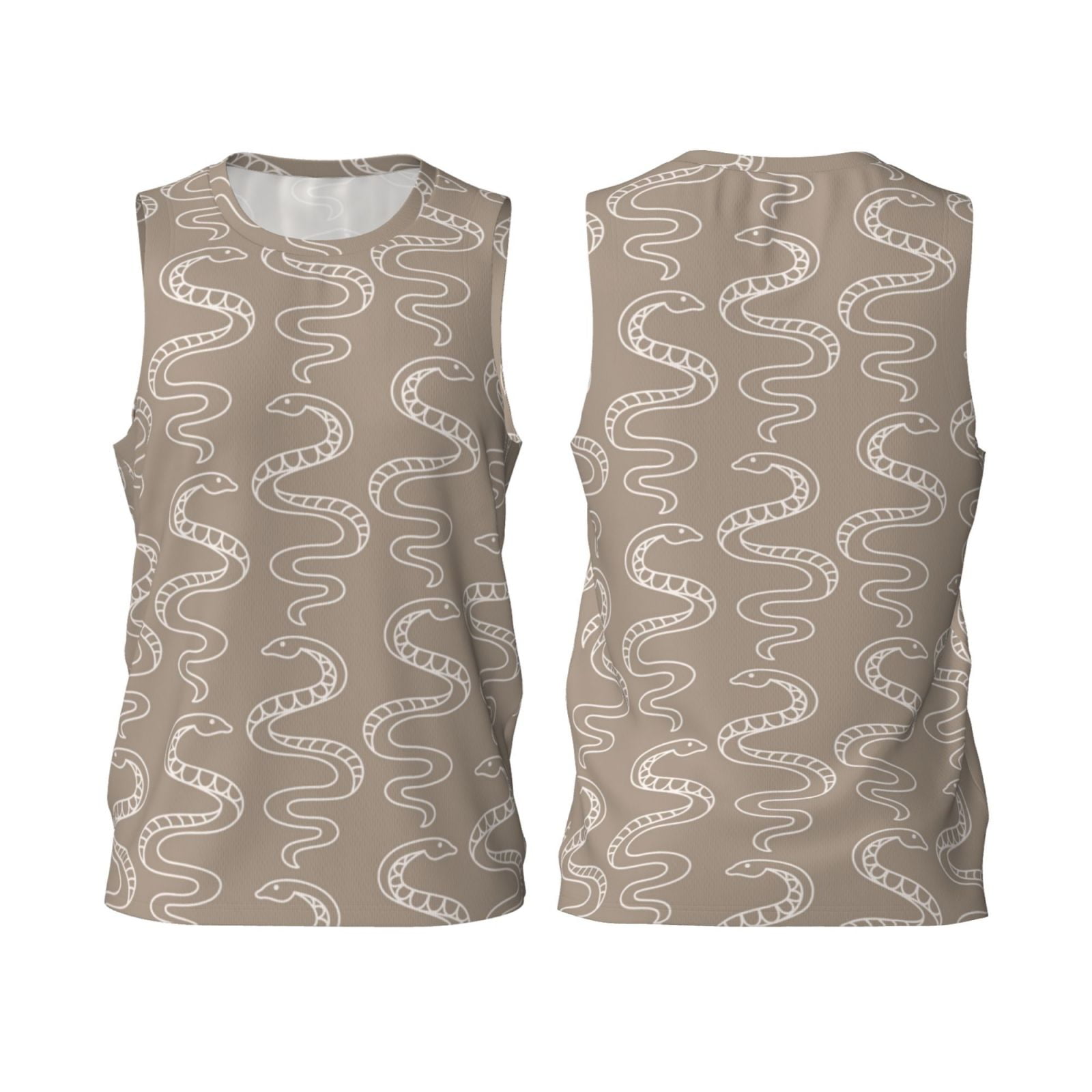 Wukai Hand Drawn Snake Men’s Basketball JerseySmall - Walmart.com