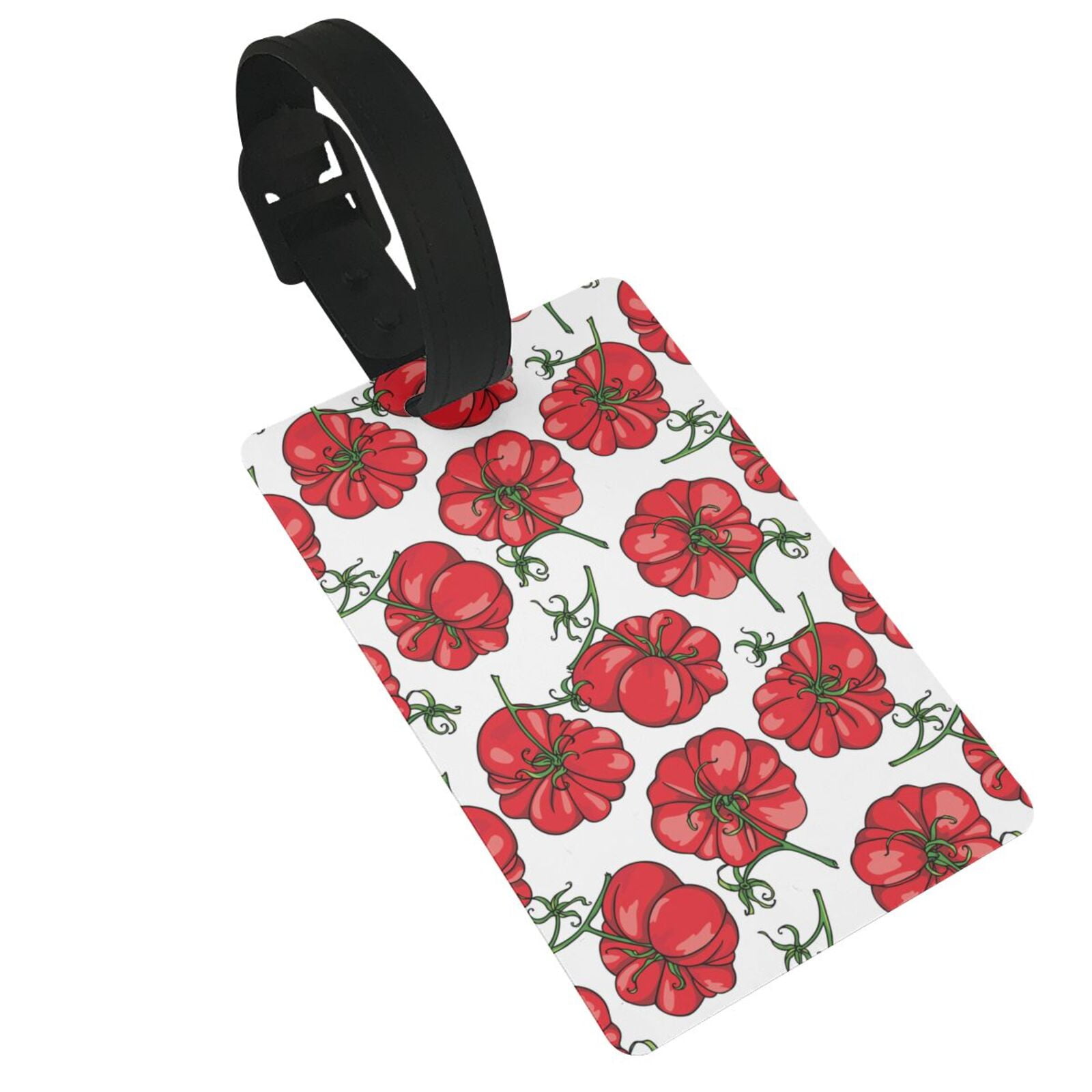 Wukai Hand Drawn Tomatoes Stylish and Durable Travel Luggage Tags ...