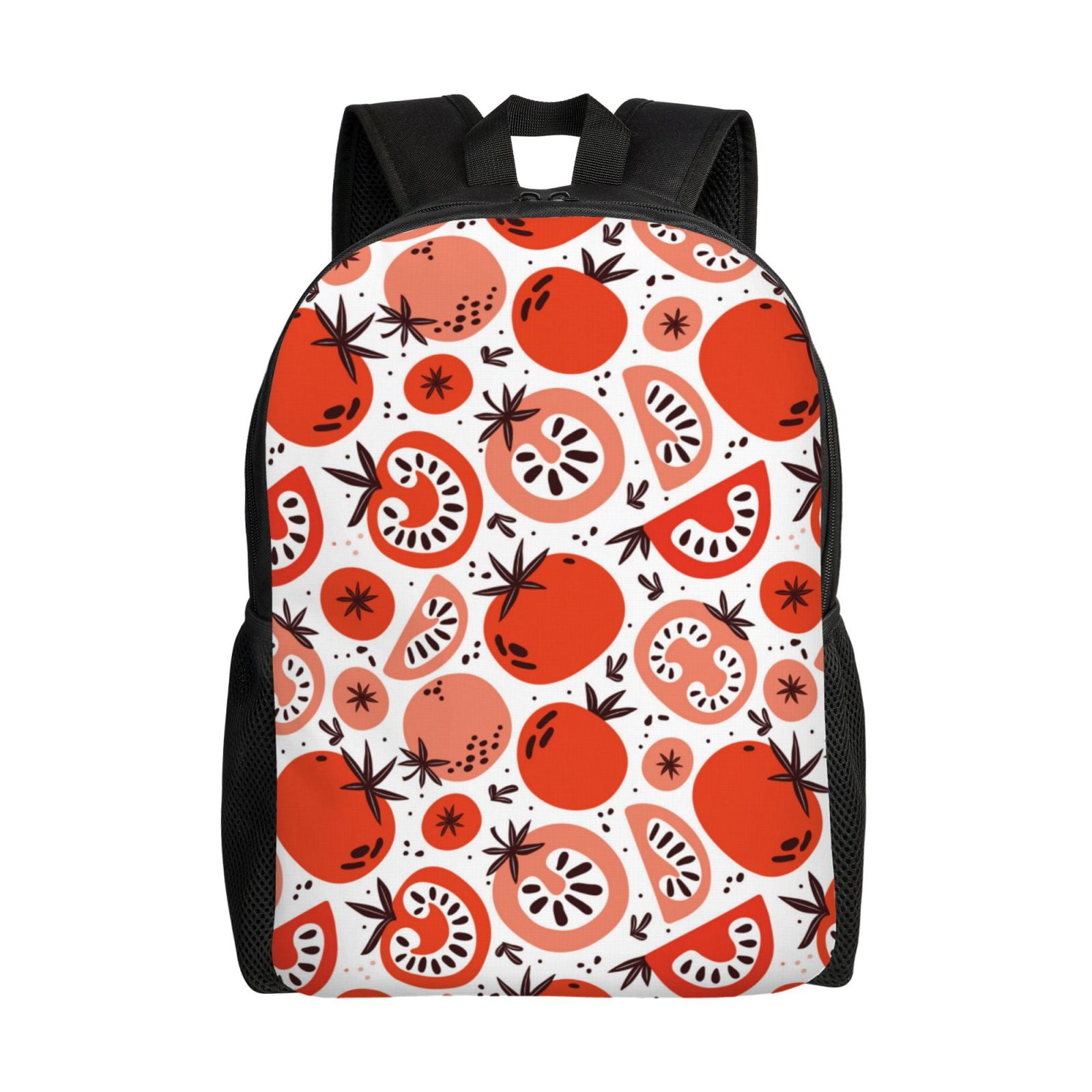 Wukai Hand Drawn Tomatoes Travel Laptop Backpack - Waterproof, Anti ...