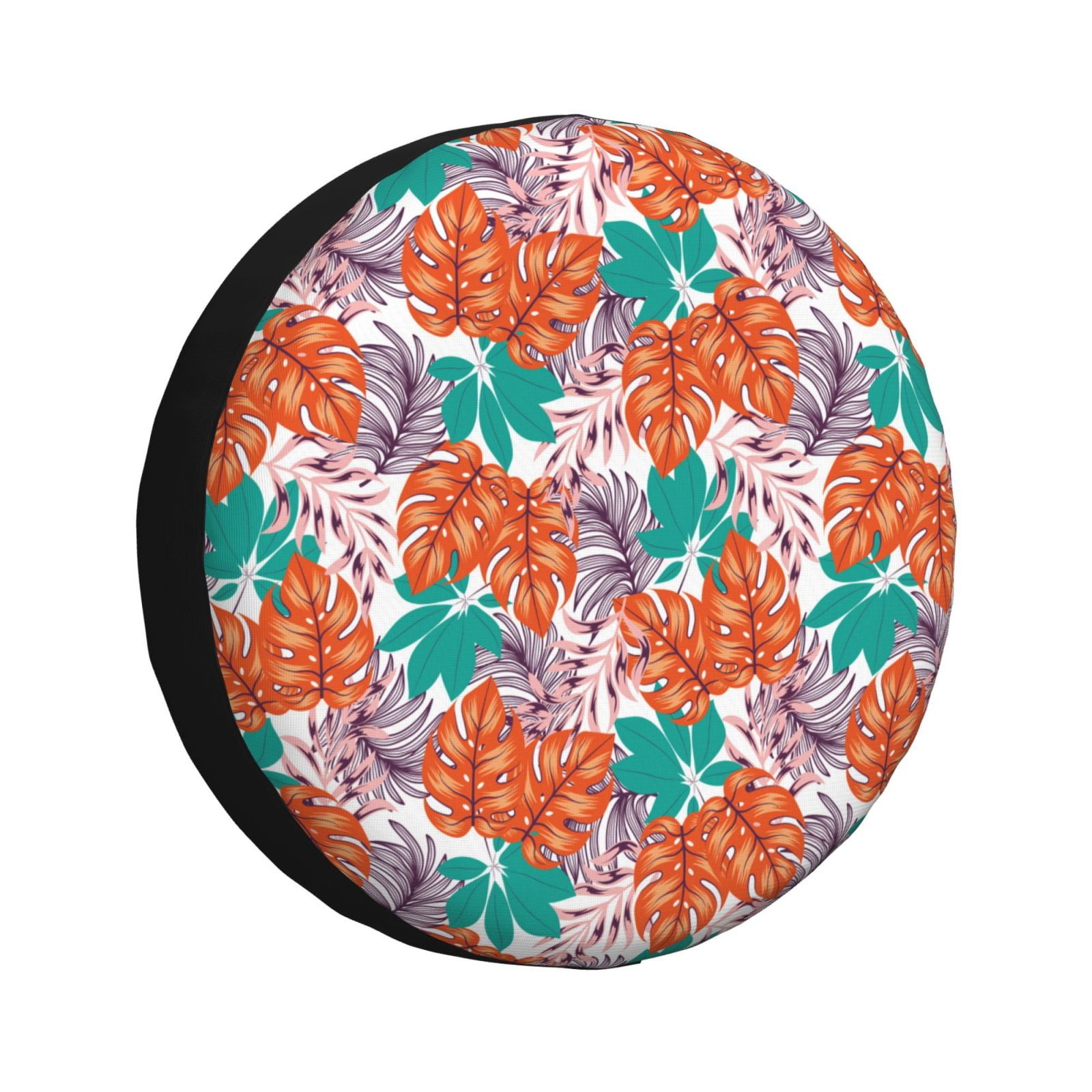 Wukai Hawaiian Style Print Spare Tire Cover for RV Trailer,Waterproof ...