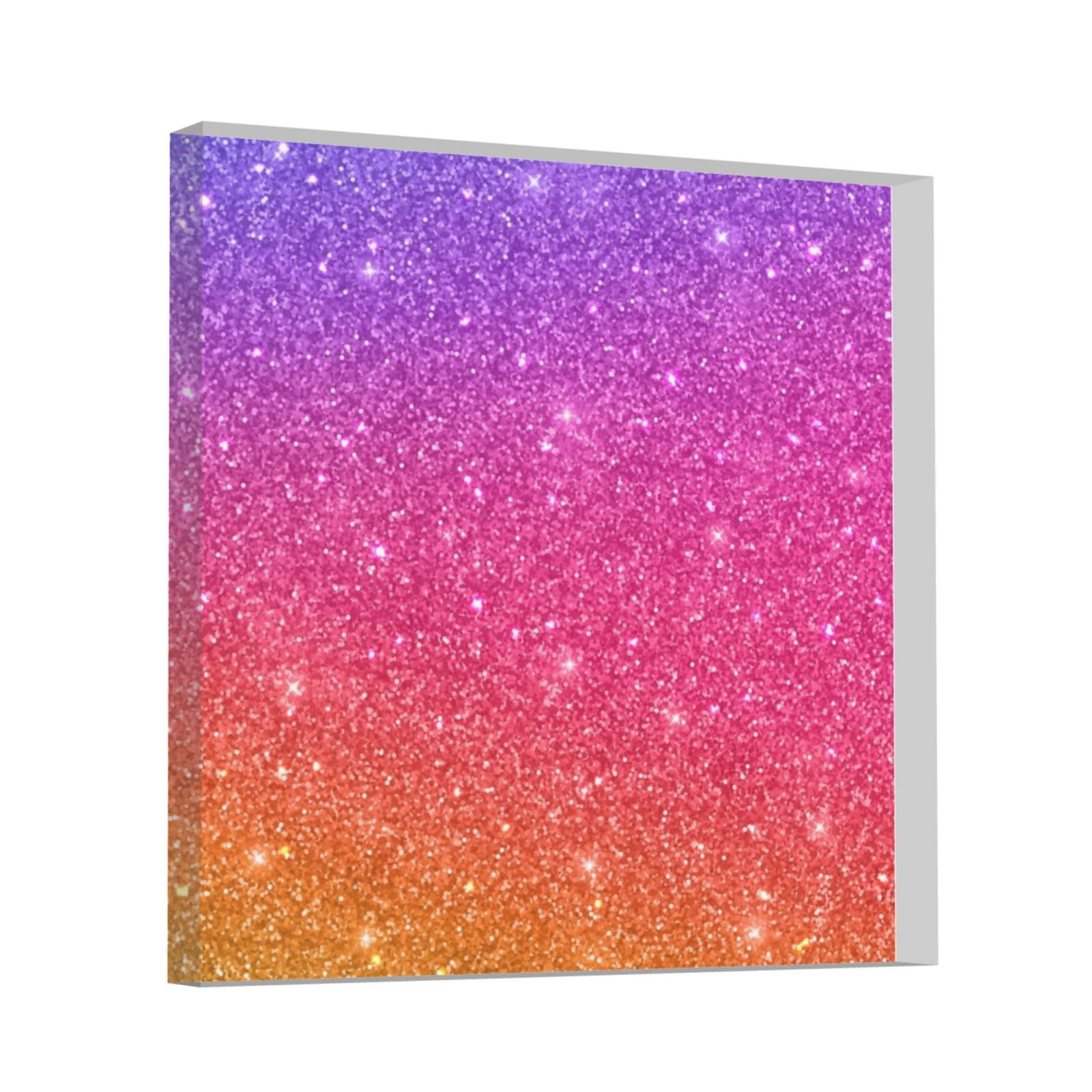Wukai Holiday Shiny Print Elegant Acrylic Gift Decorations Perfect for ...