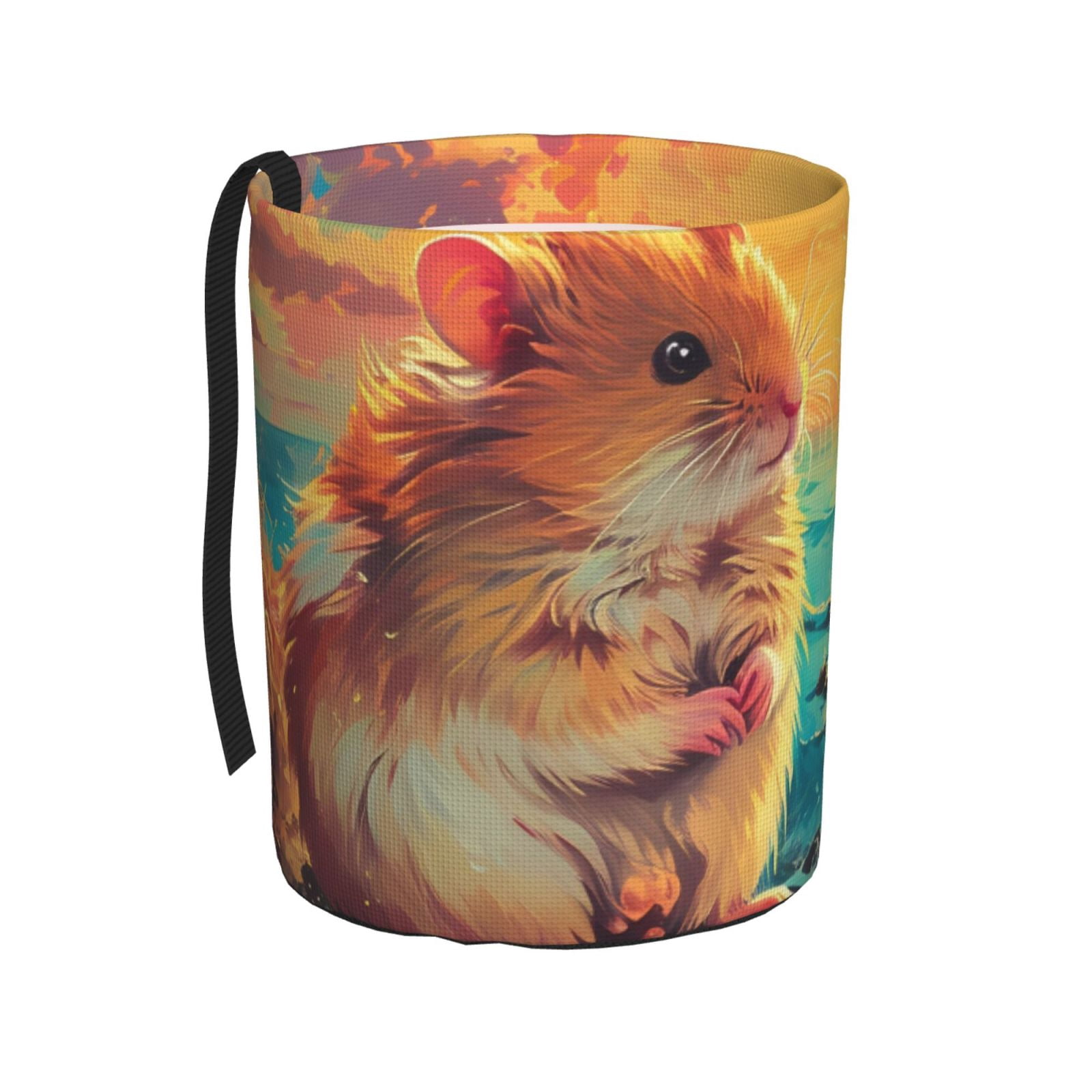Wukai Island Beach Guinea Pig Print Car Trash Can - Easy to Clean ...
