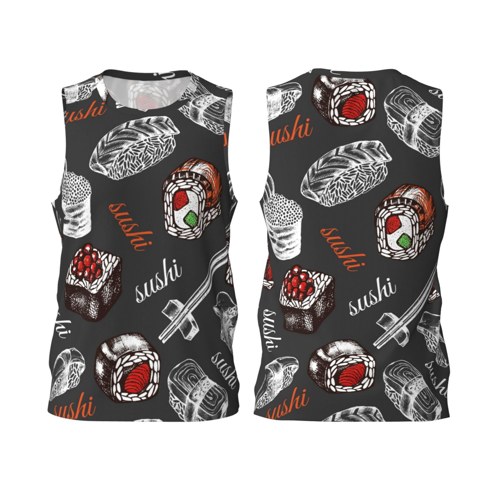 Wukai Japanese Sushi Hashi Men’s Basketball Jersey - Walmart.com