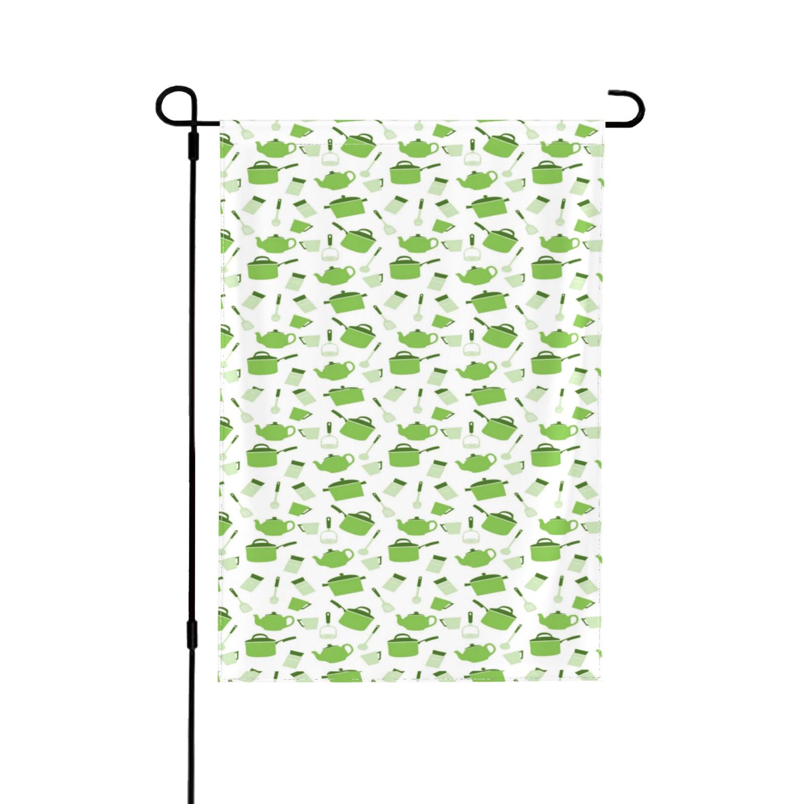 Wukai Kitchen Utensiles Cooking Pots Garden Flags Double Sided Welcome ...