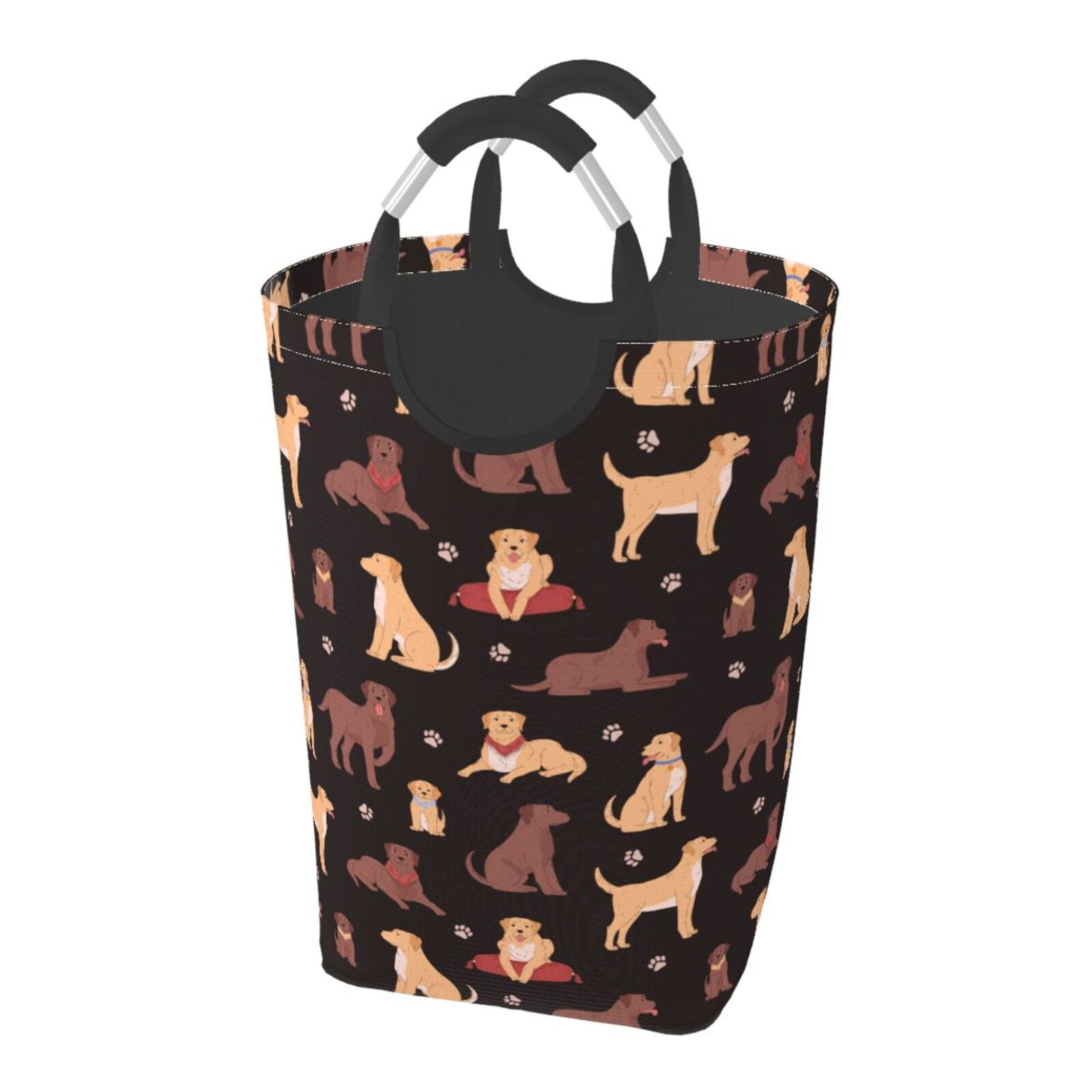 Wukai Labrador Retriever Dog Laundry Basket, Laundry Hamper, Dirty ...
