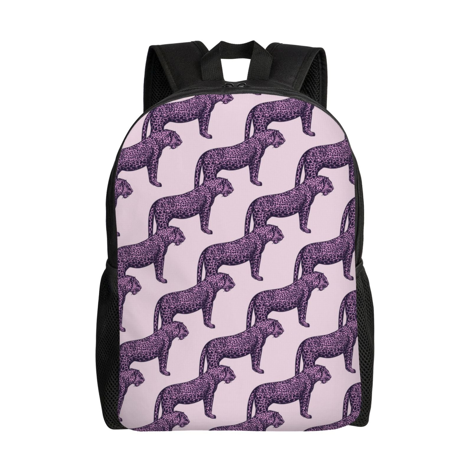 Wukai Leopard Print Travel Laptop Backpack - Waterproof, Anti-Theft ...