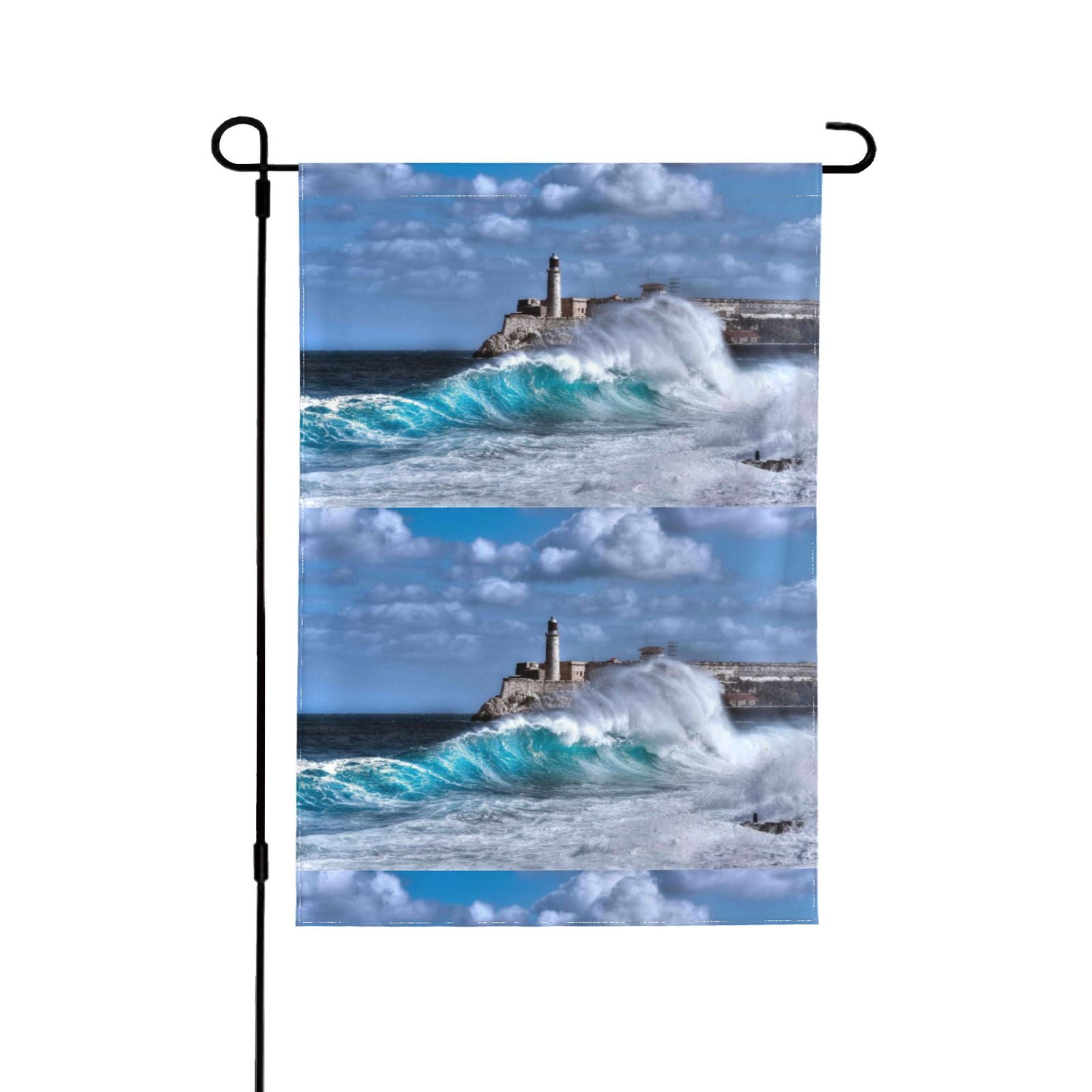 Wukai Lighthouse in Havana Garden Flags Double Sided Welcome Garden ...