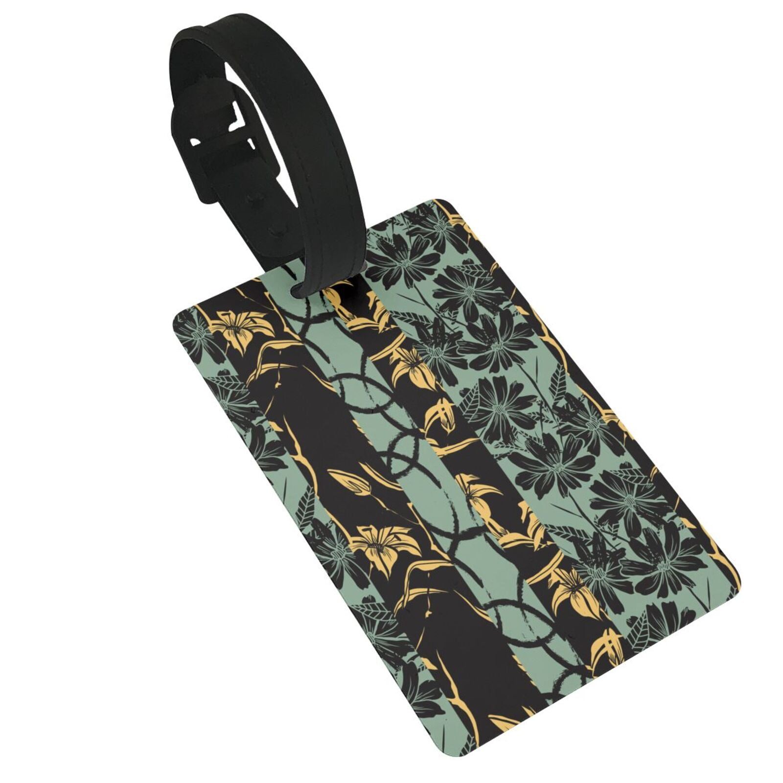 Wukai Lilies Flowers Stylish and Durable Travel Luggage Tags ...