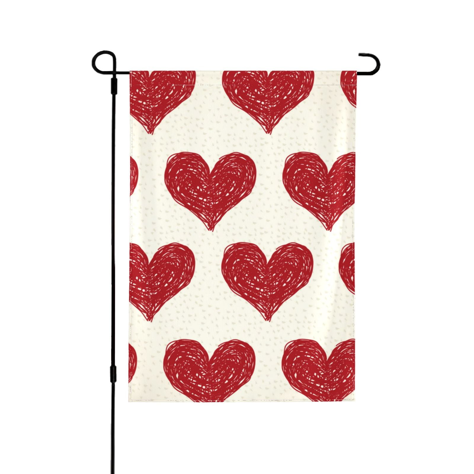 Wukai Love Garden Flags Double Sided Welcome Garden Yard House Flags ...