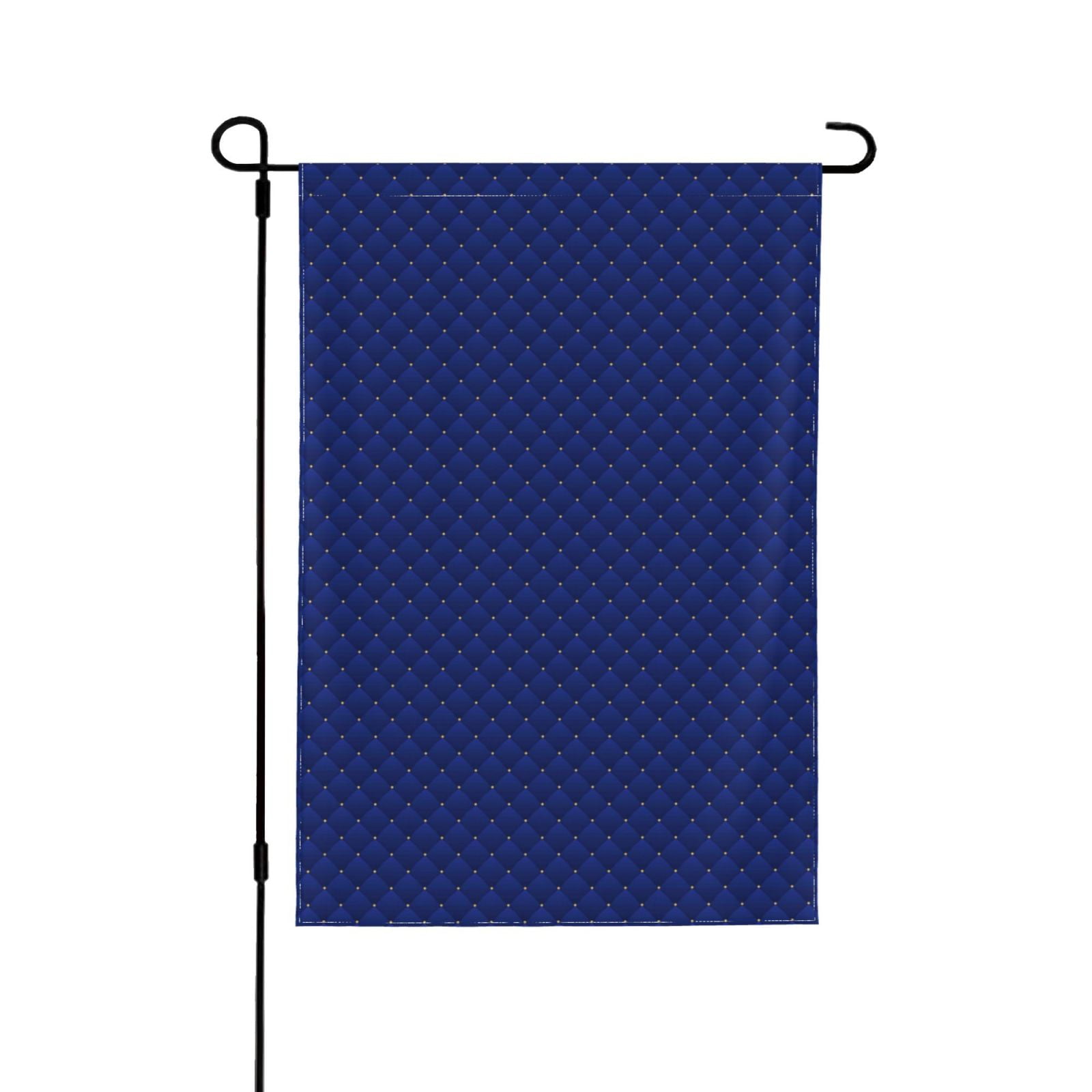 Wukai Navy Blue Garden Flags Double Sided Welcome Garden Yard House ...