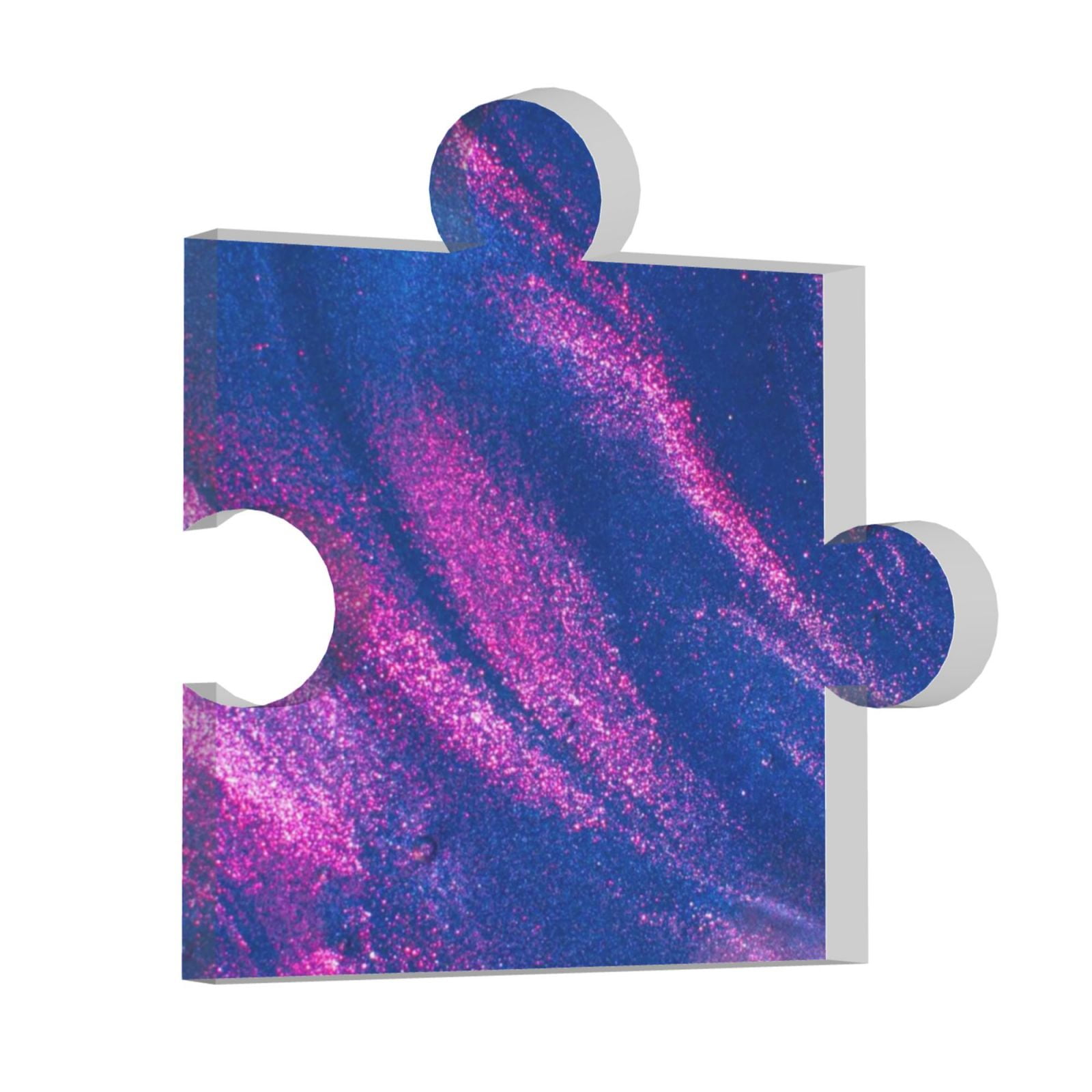 Wukai Neon Gradient Blue Print Elegant Acrylic Gift Decorations Perfect ...