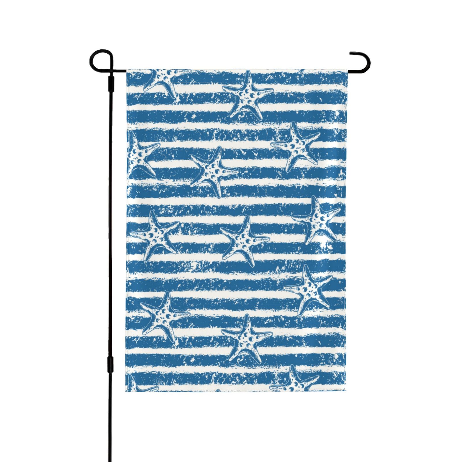 Wukai Ocean on Striped Garden Flags Double Sided Welcome Garden Yard ...