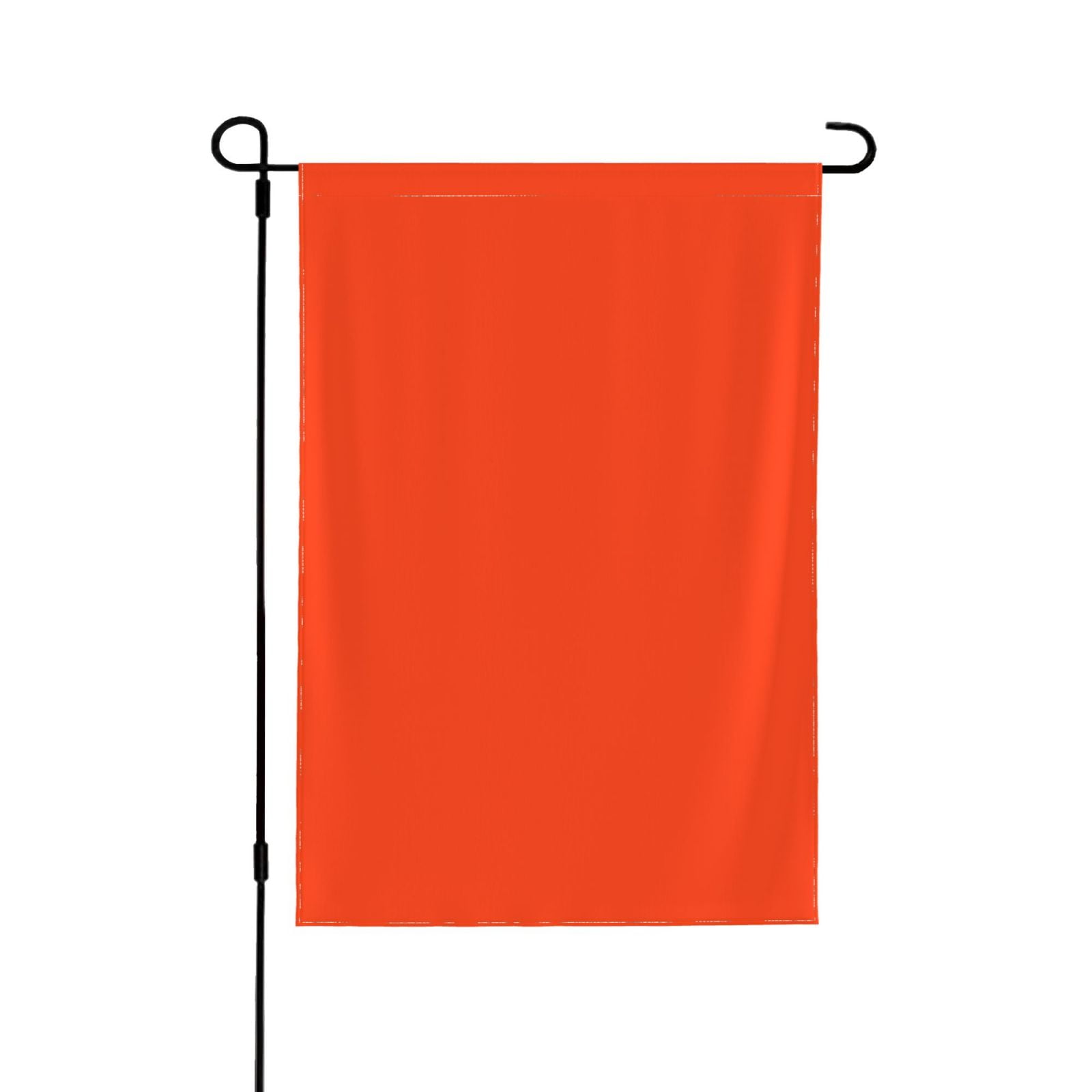 Wukai Orange Garden Flags Double Sided Welcome Garden Yard House Flags ...