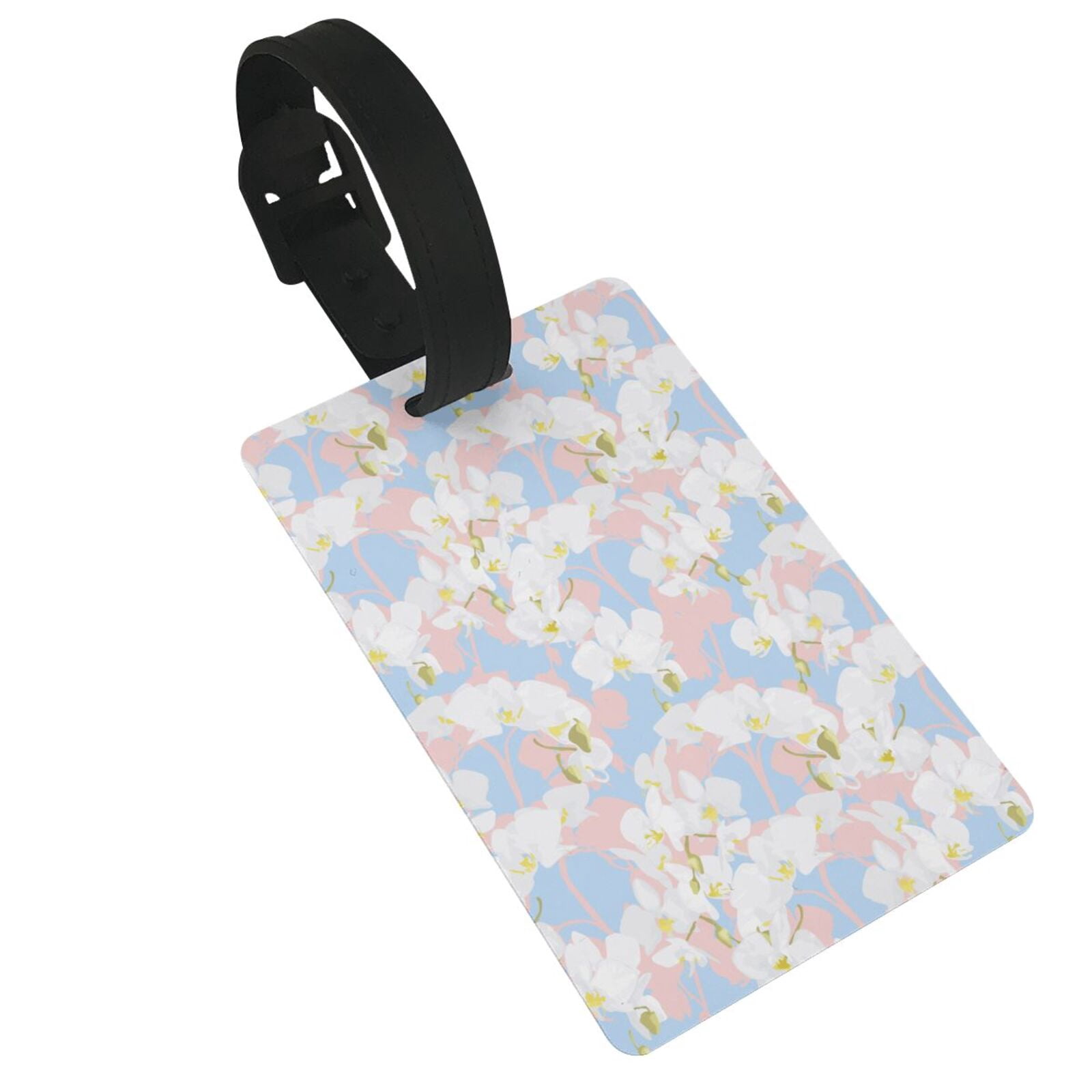 Wukai Orchids Flowers Stylish and Durable Travel Luggage Tags ...