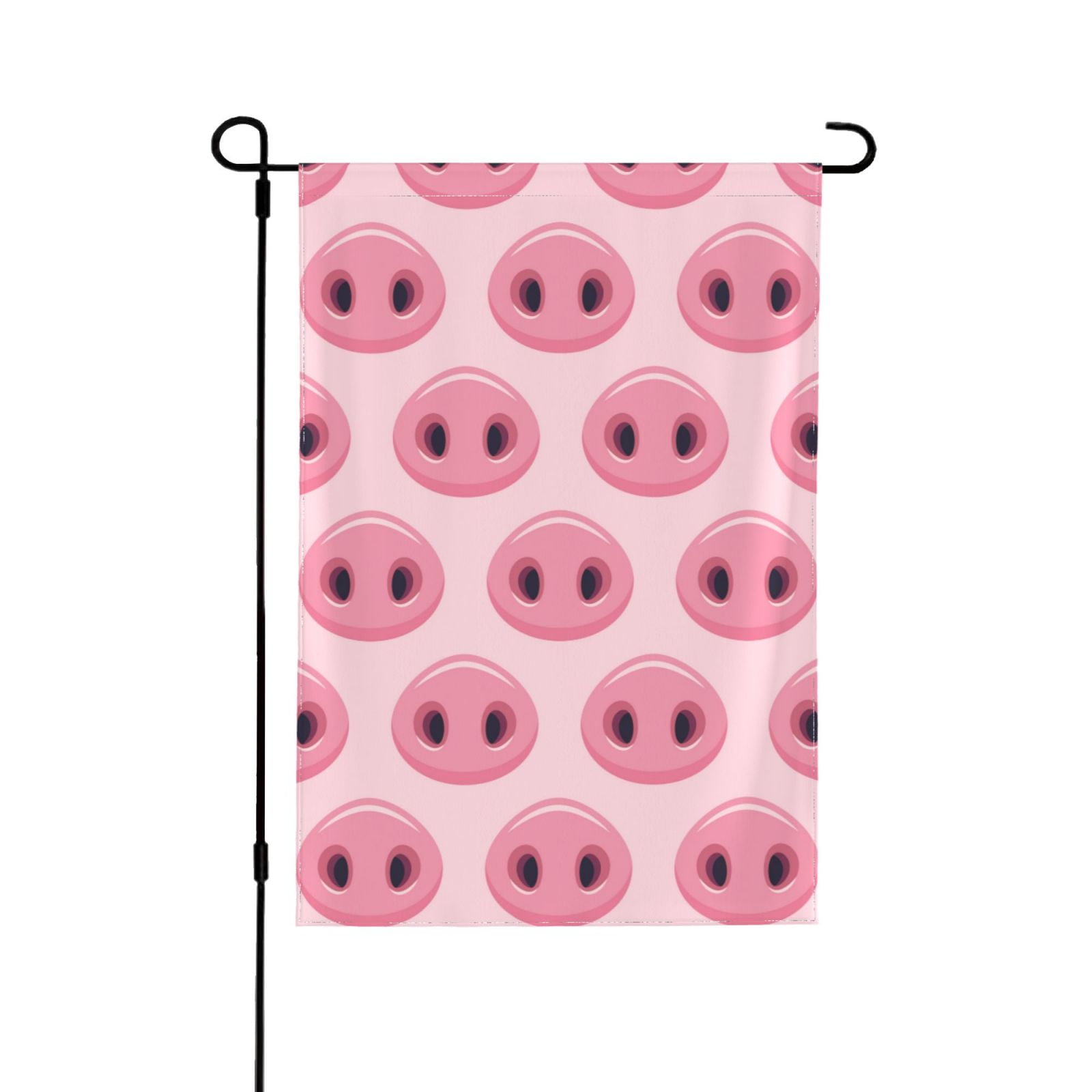 Wukai Pig Nose Garden Flags Double Sided Welcome Garden Yard House ...