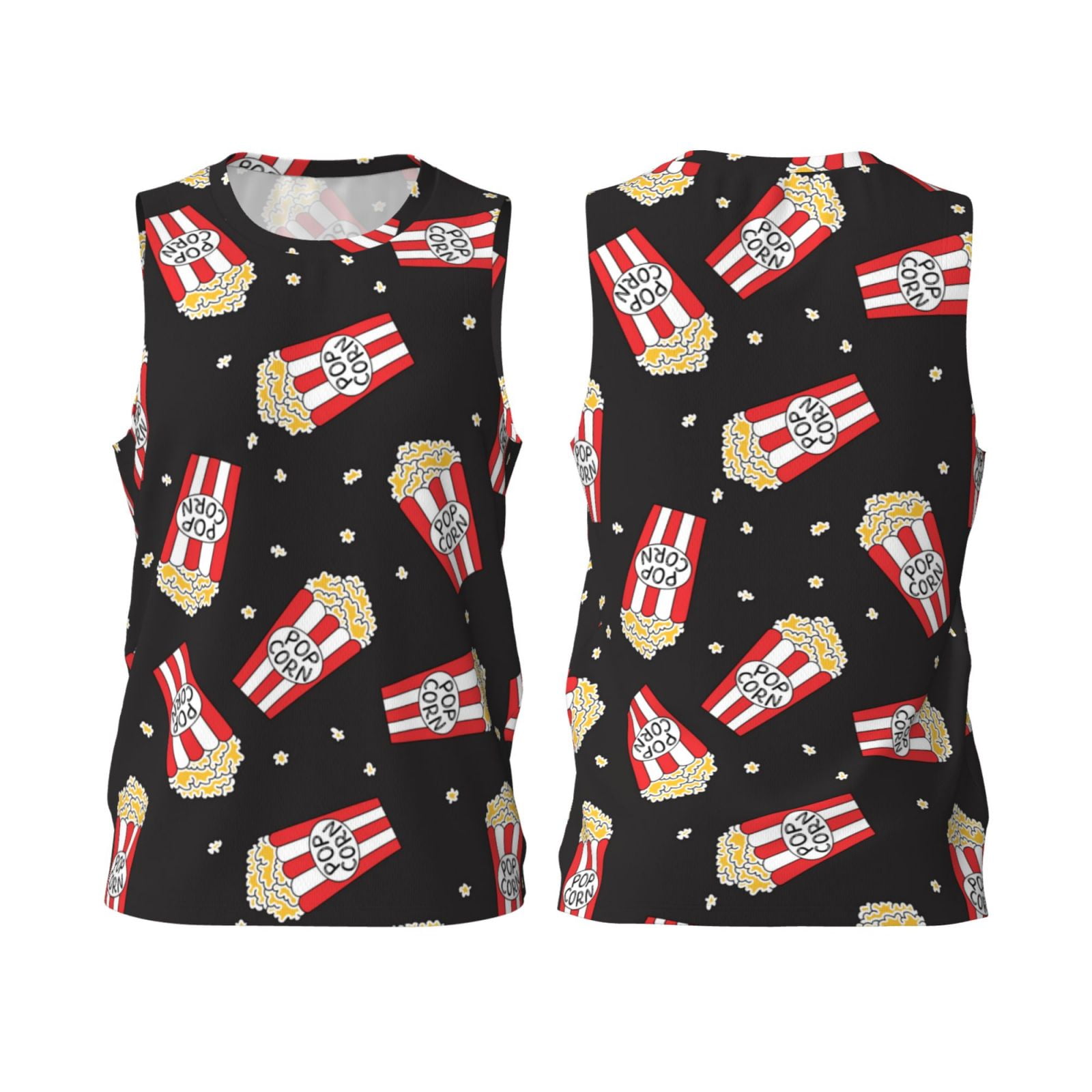 Wukai Popcorn Men’s Basketball JerseyLarge - Walmart.com