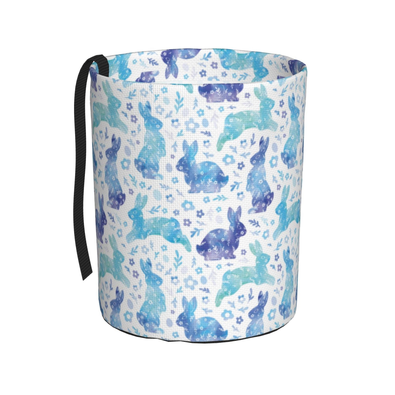 Wukai Rabbit2 Print Car Trash Can - Easy to Clean Hanging Garbage Bin ...