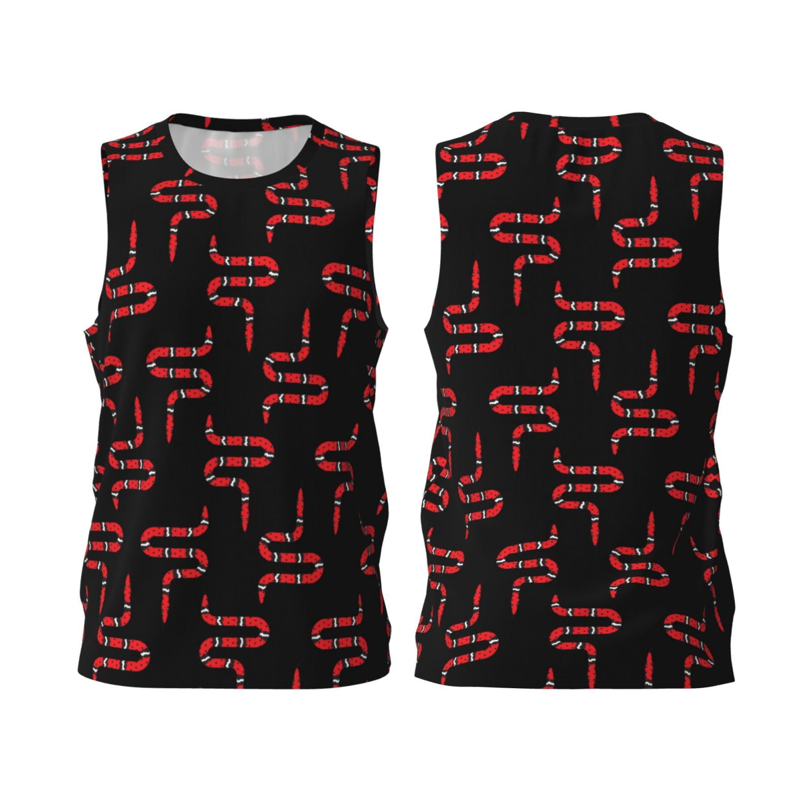 Wukai Red Snake Men’s Basketball Jersey - Walmart.com