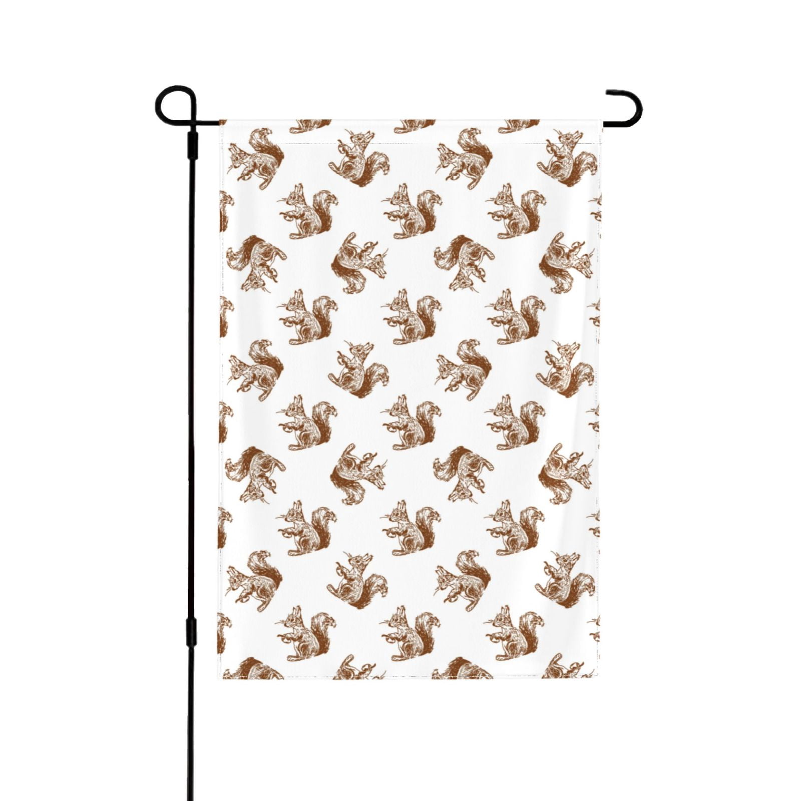 Wukai Retro Squirrel Garden Flags Double Sided Welcome Garden Yard ...