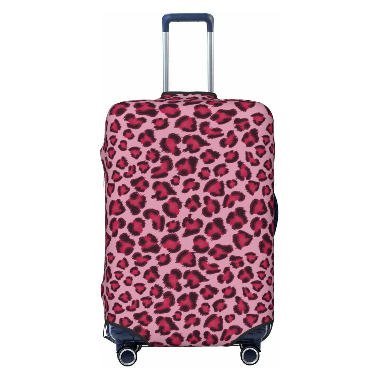 Wukai Rose Leopard Print Elastic Luggage Cover: Personalized Protection ...