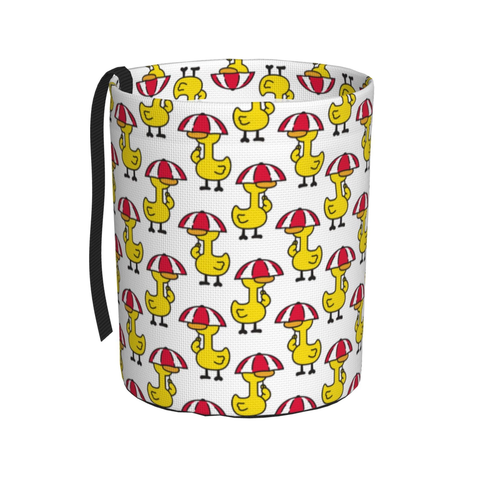 Wukai Rubber Duck Chicken Bird Print Car Trash Can - Easy to Clean ...