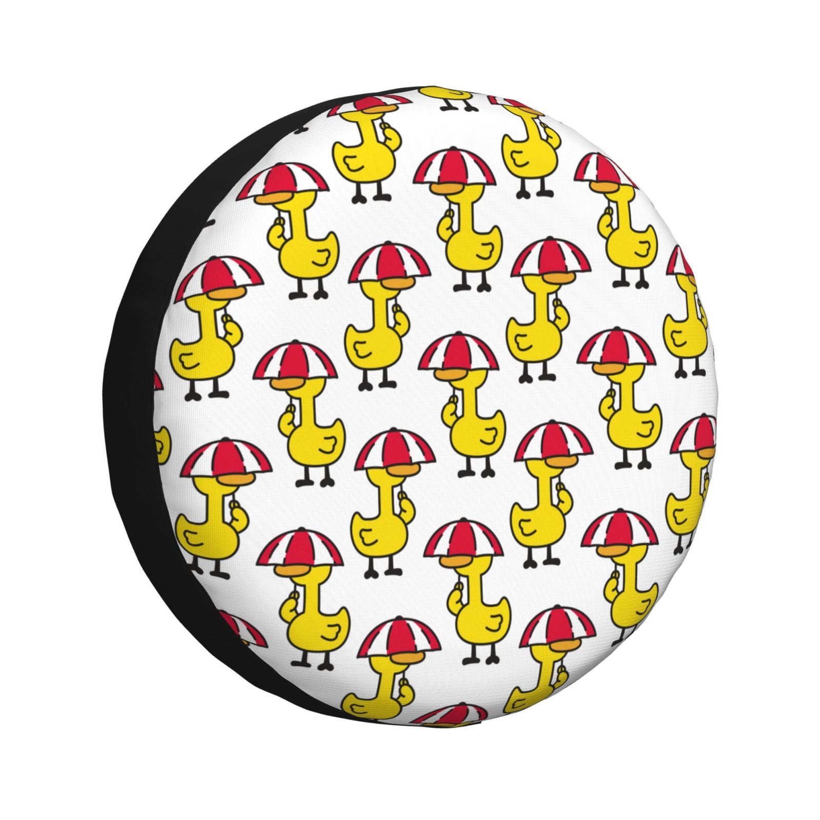 Wukai Rubber Duck Chicken Bird Print Spare Tire Cover for RV Trailer ...