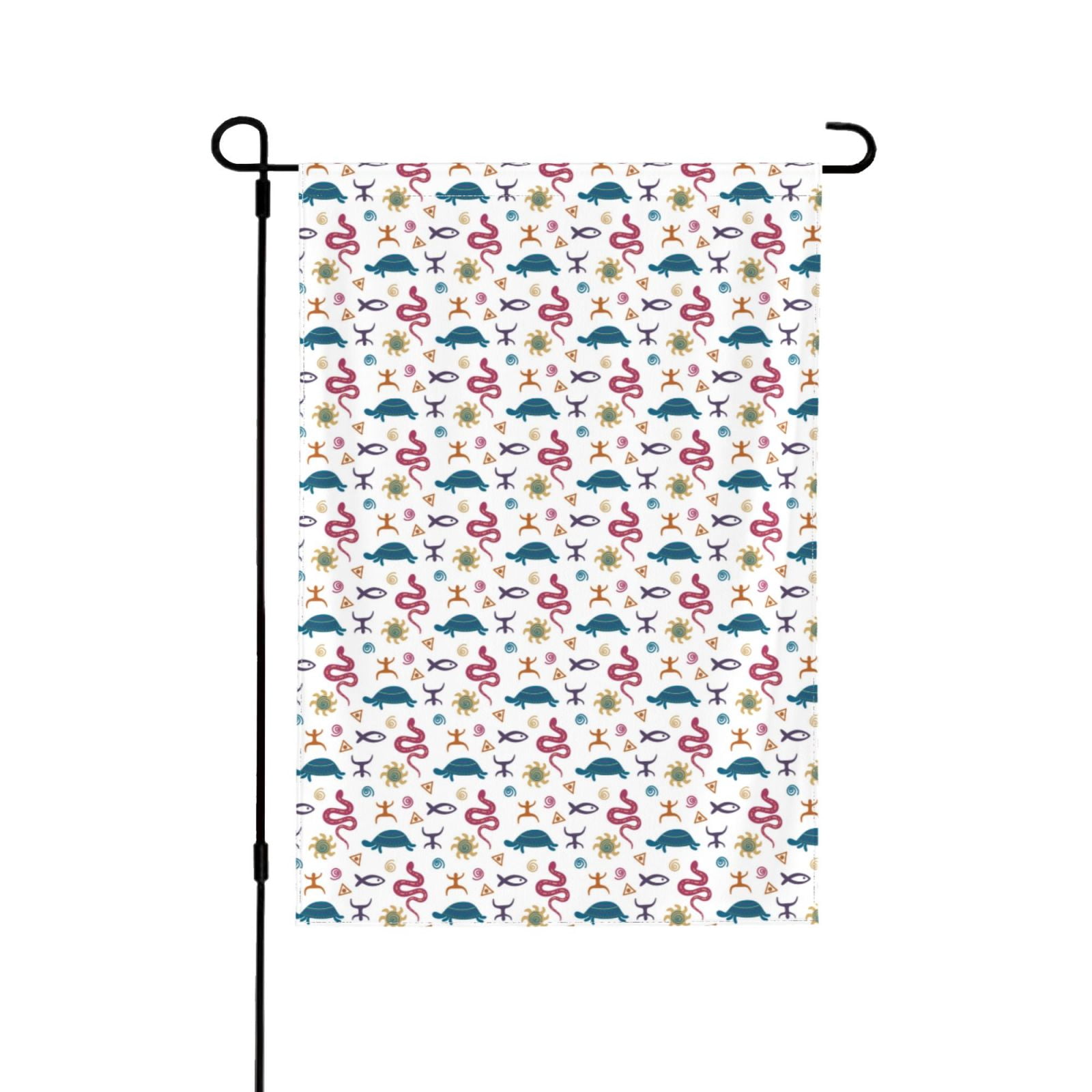 Wukai Sea Turtle Garden Flags Double Sided Welcome Garden Yard House ...