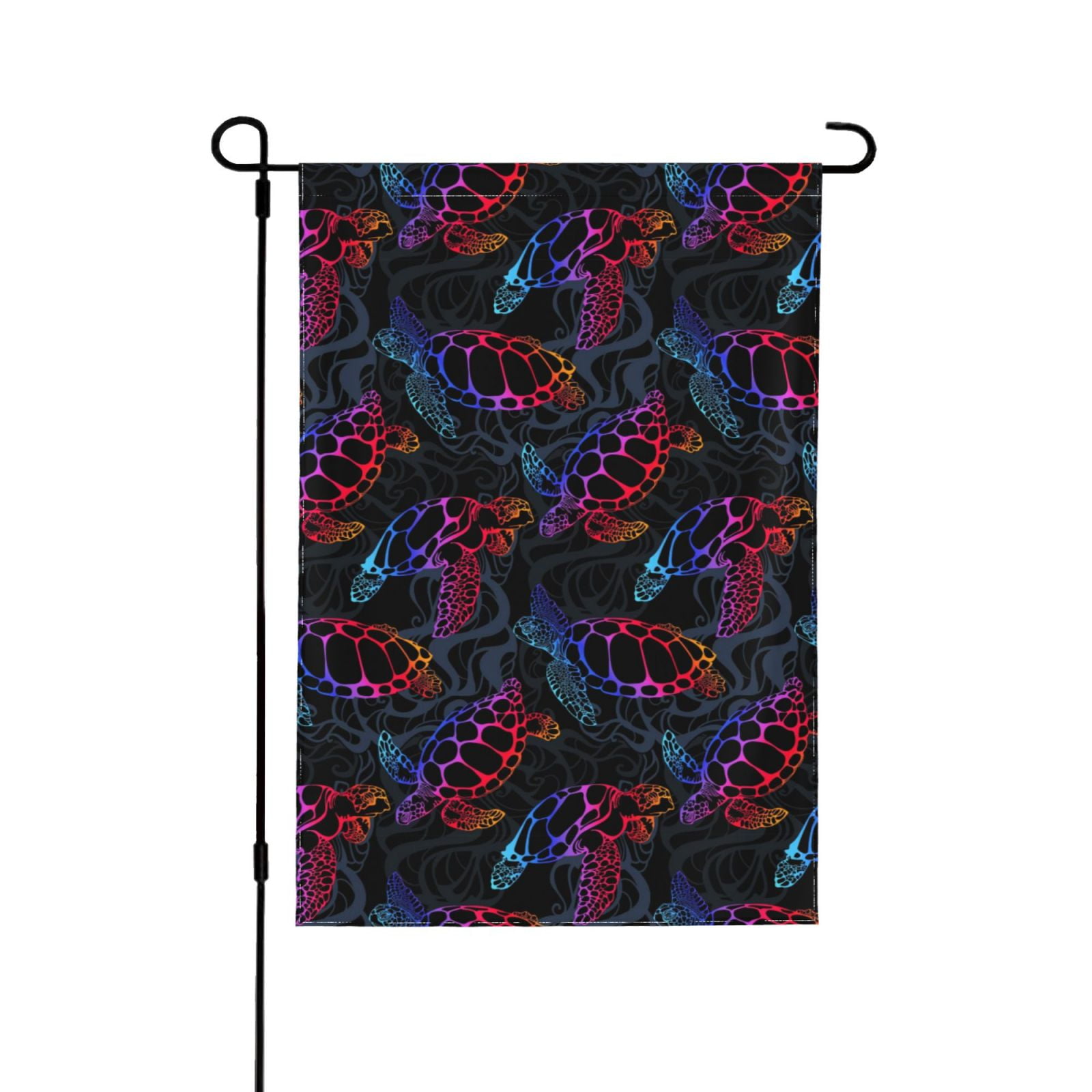 Wukai Sea Turtle Garden Flags Double Sided Welcome Garden Yard House ...